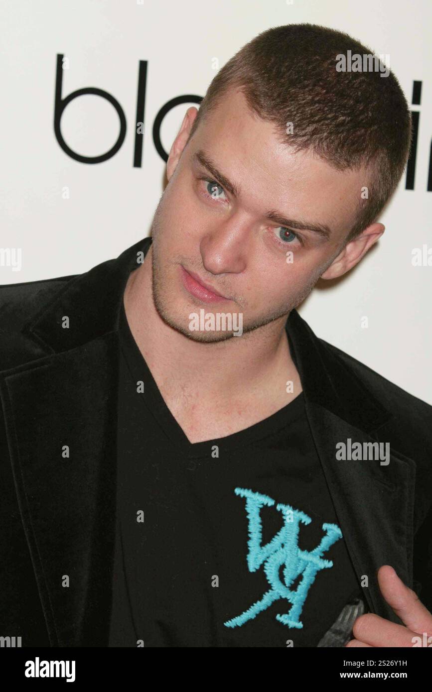 Justin Timberlake at the launch of the William Rast Collection at ...