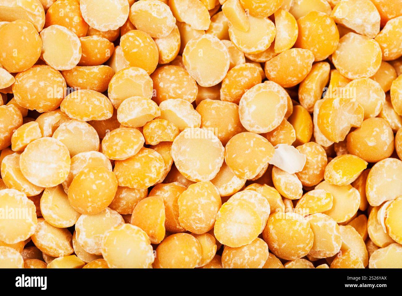 food background - raw yellow split peas close up Stock Photo - Alamy