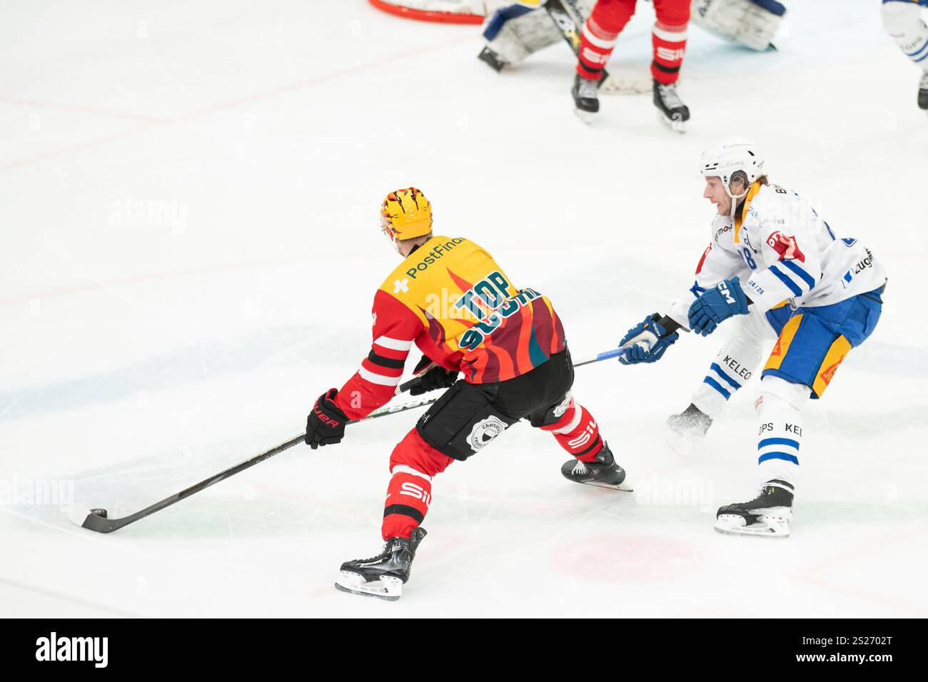 Lausanne, Switzerland. , . Antti Suomela (offense) PostFinance Top ...
