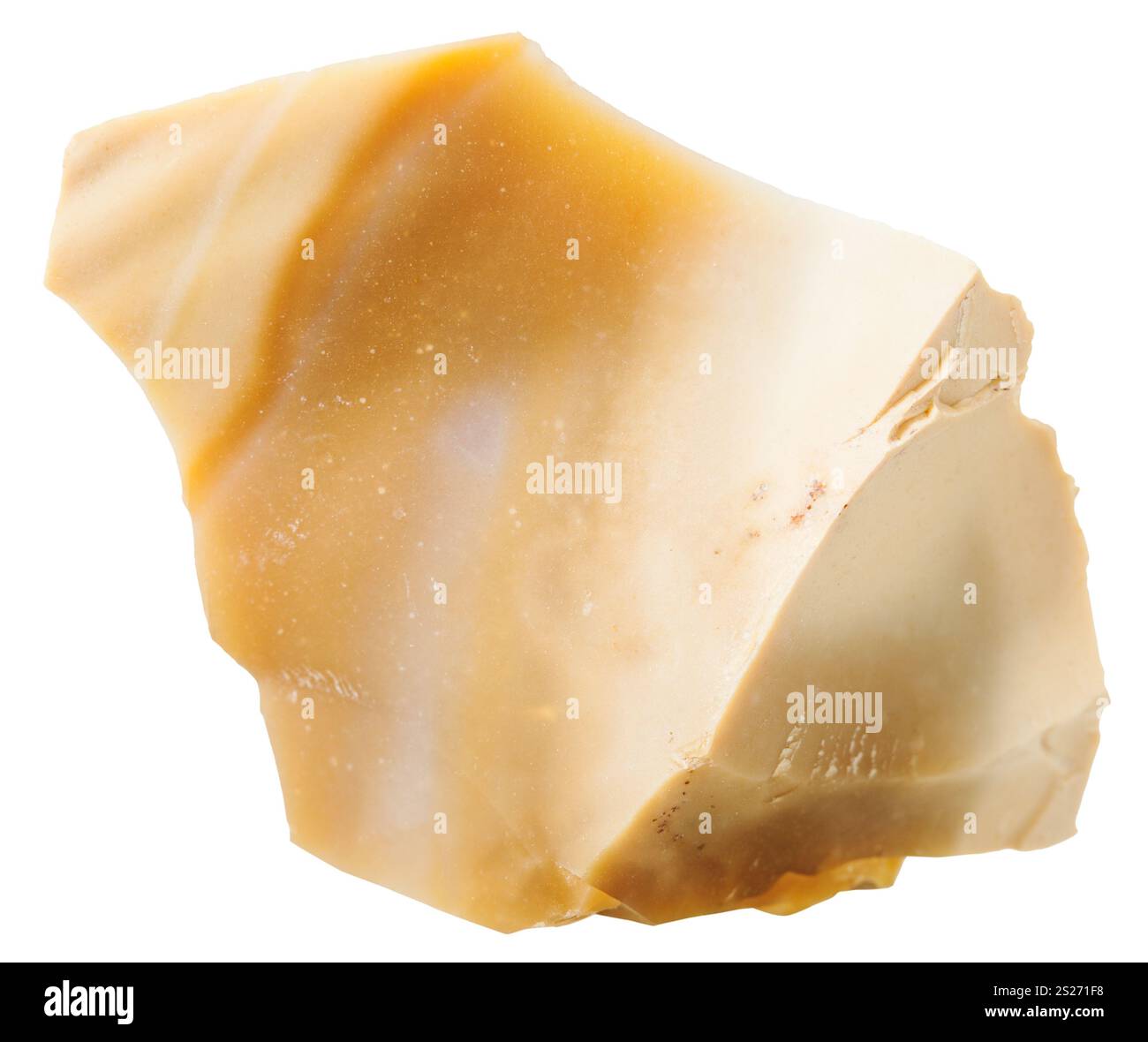 macro shooting of collection natural rock - yellow flint mineral stone ...