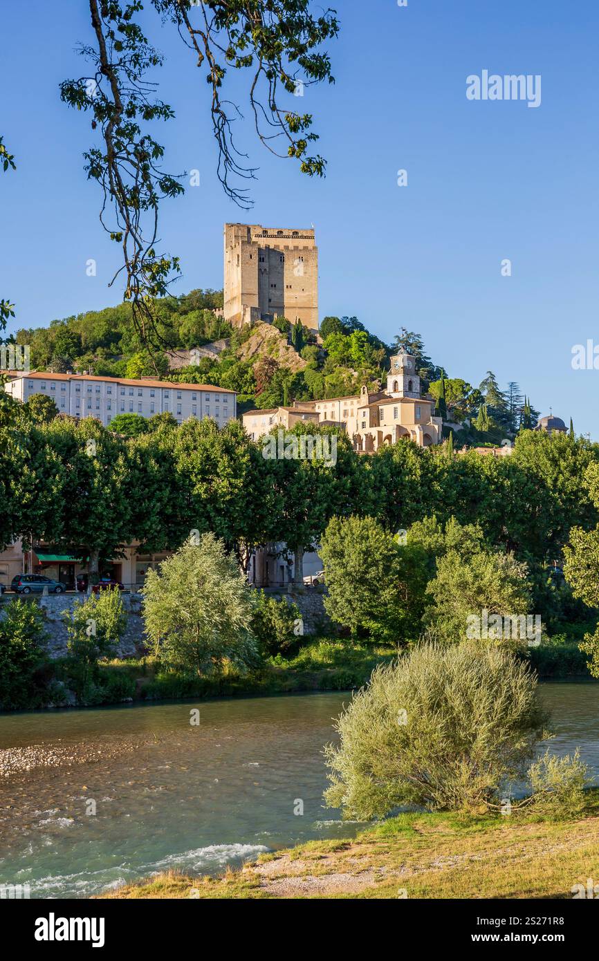 Crest, in the Drôme department, southeastern France, and the Drôme ...