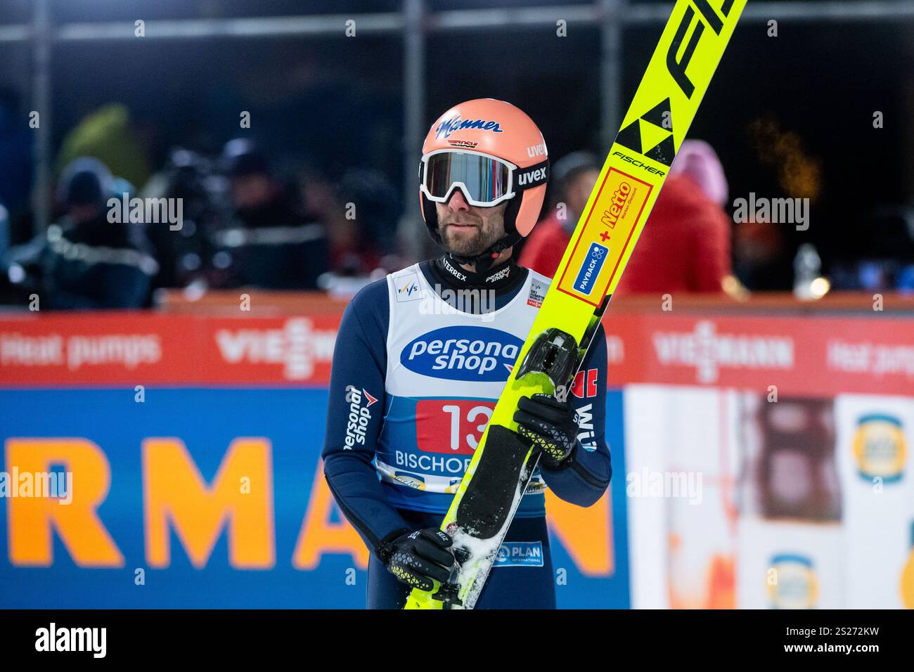 PASCHKE Pius (Deutschland) unzufrieden im Ziel, AUT, FIS Viessmann ...