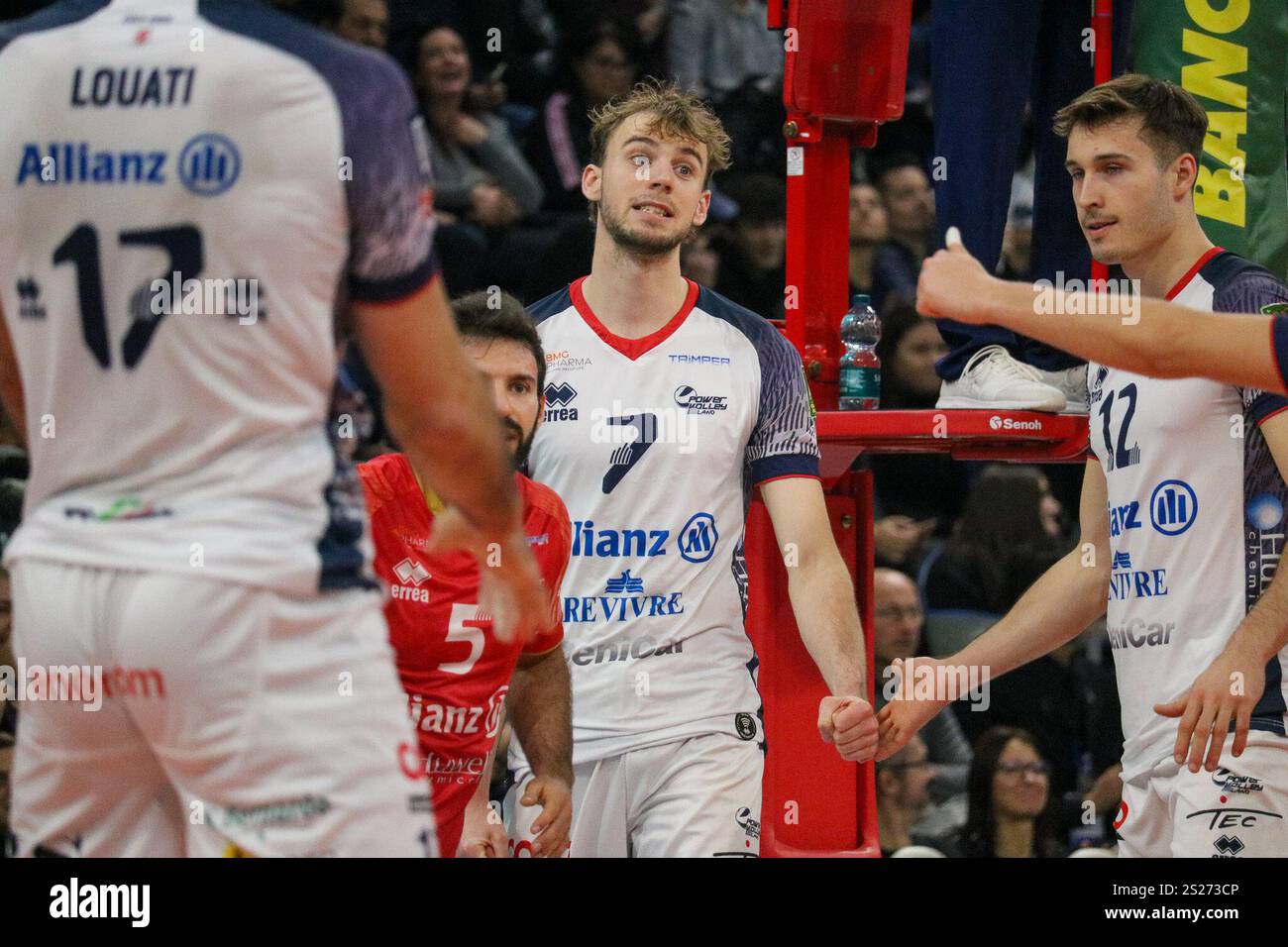 Milan, Italy. 06th Jan, 2025. FERRE REGGERS (POWERVOLLEY MILANO) during ...