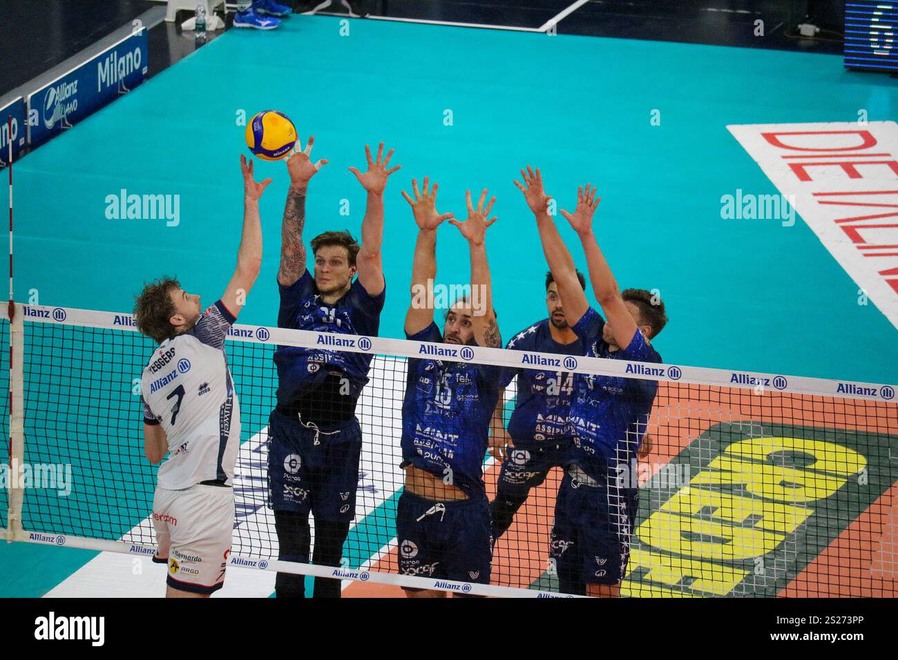 Milan, Italy. 06th Jan, 2025. MONSTER BLOCK ERIK ROHRS, THOMAS BERETTA ...