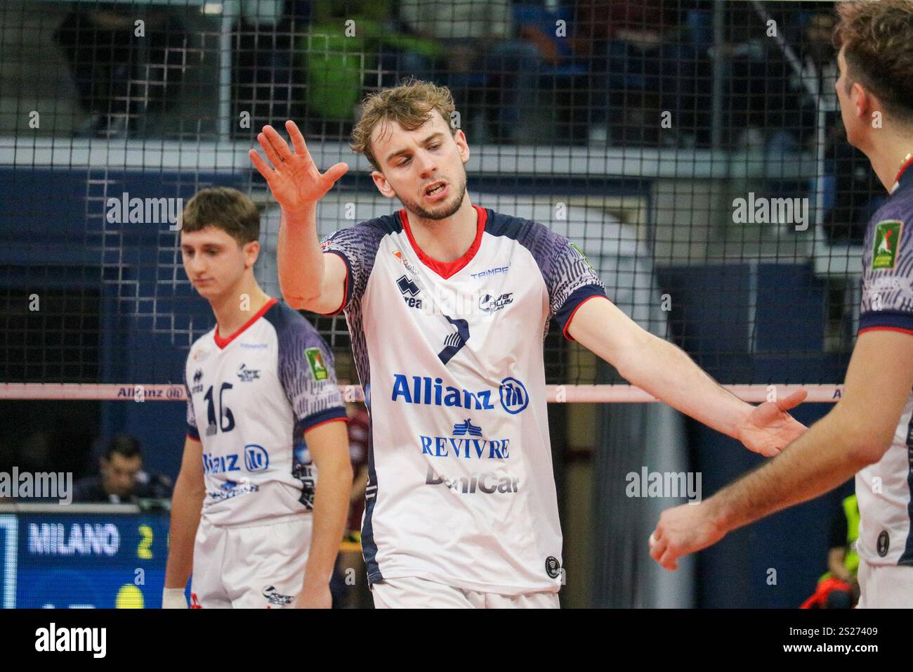 Milan, Italy. 06th Jan, 2025. FERRE REGGERS (POWERVOLLEY MILANO) during ...