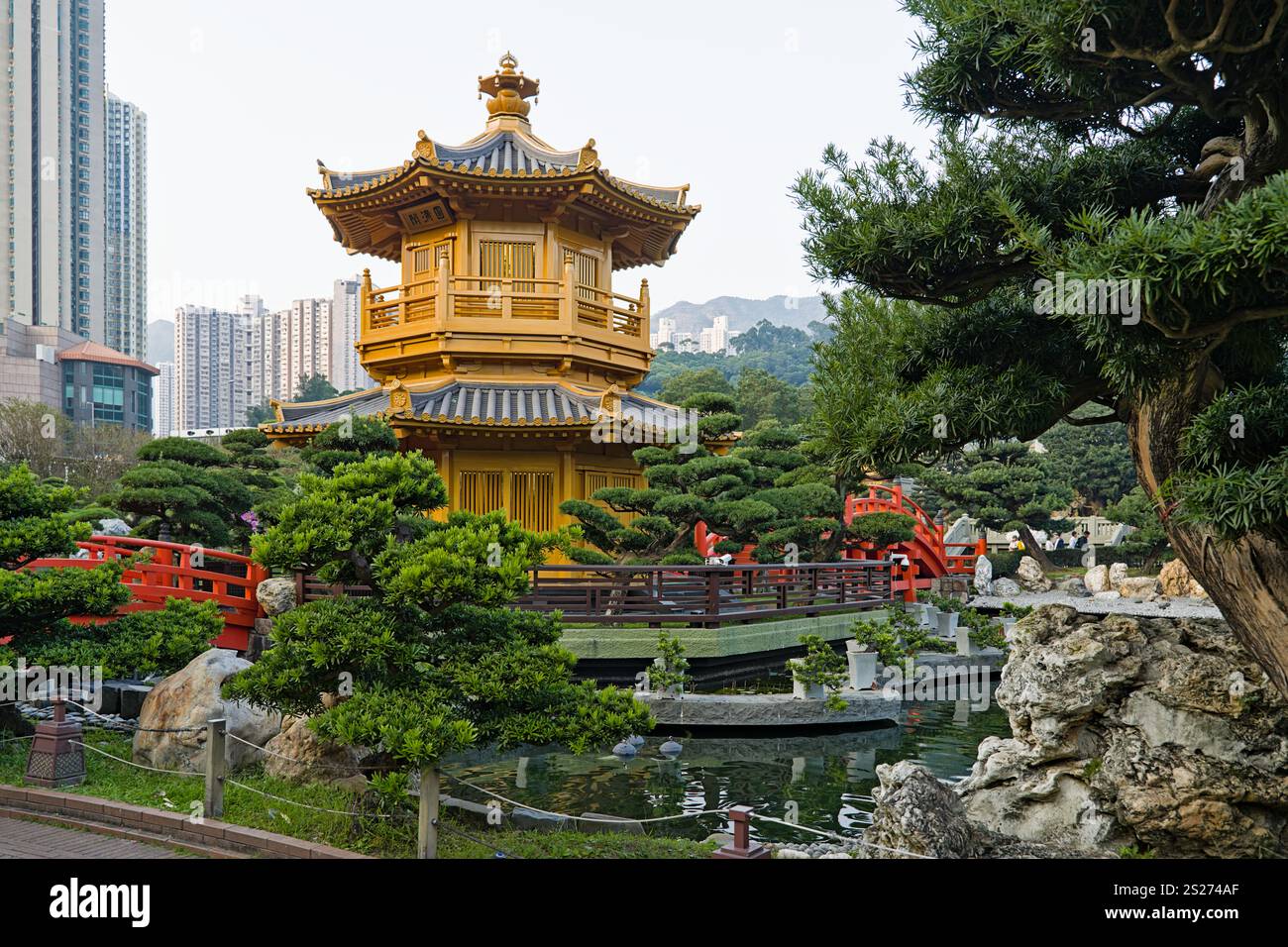 Nan Lian Garden in Hong Kong Stock Photo - Alamy