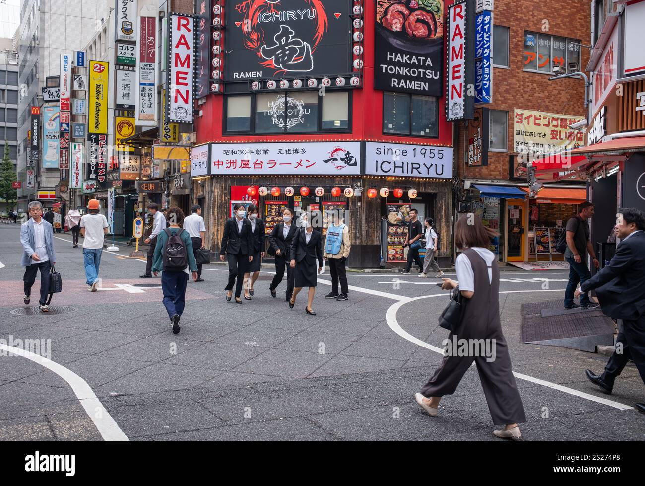 Shinjuku Tokyo Japan Stock Photo - Alamy