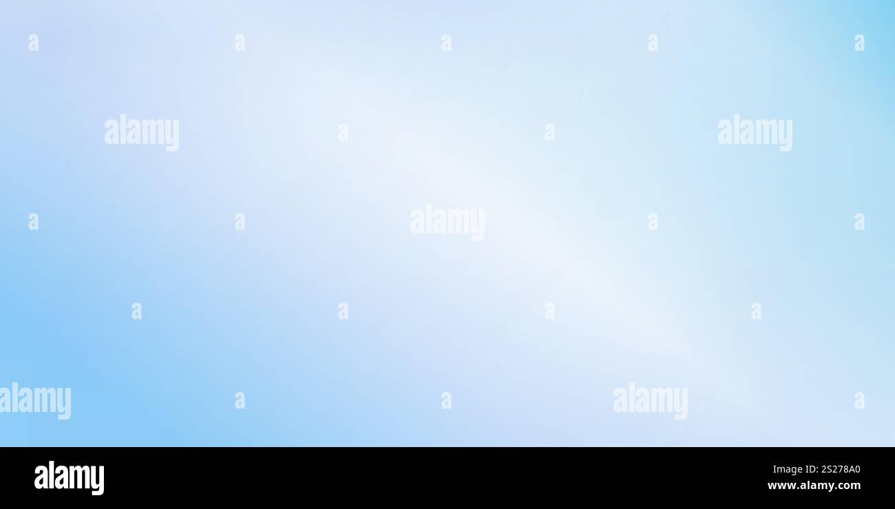 Soft blue gradient background smooth calming texture. The subtle light ...