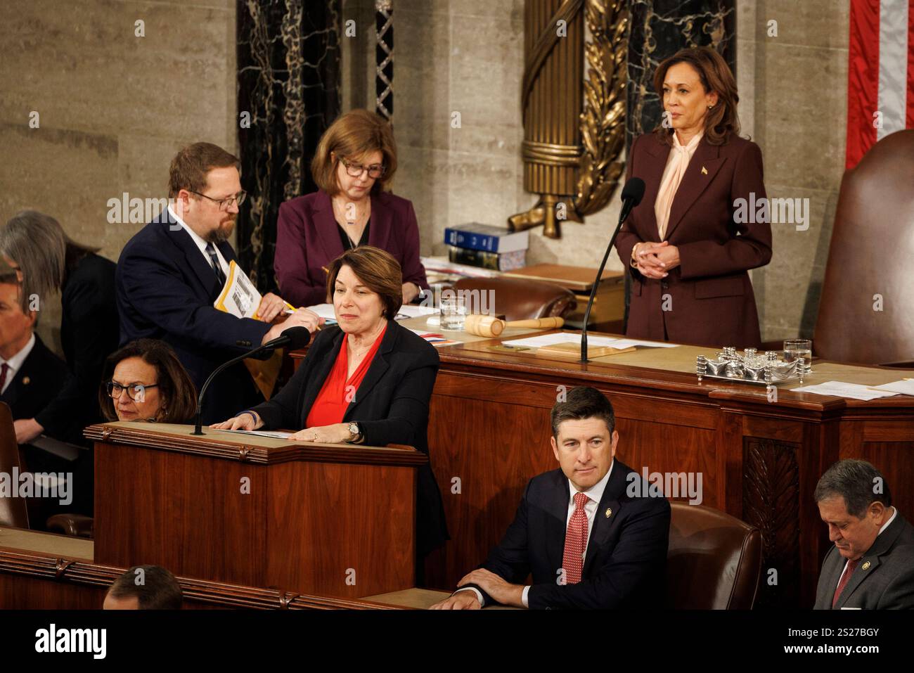 Washington, United States. 06th Jan, 2025. Senator Amy Klobuchar (D-MI ...