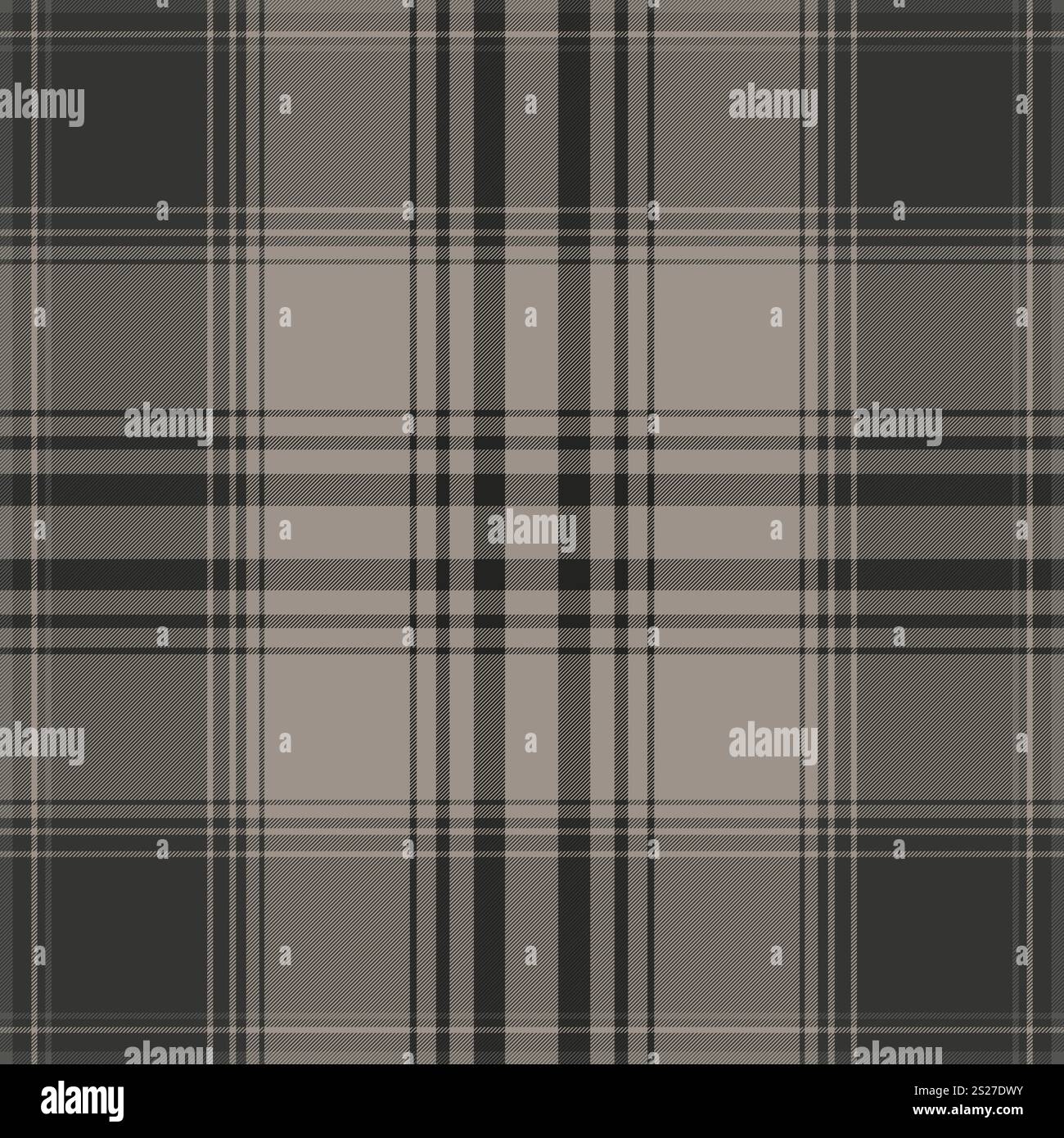 Masculine Plaid Seamless Vector Pattern warm gray classic tartan repeat ...