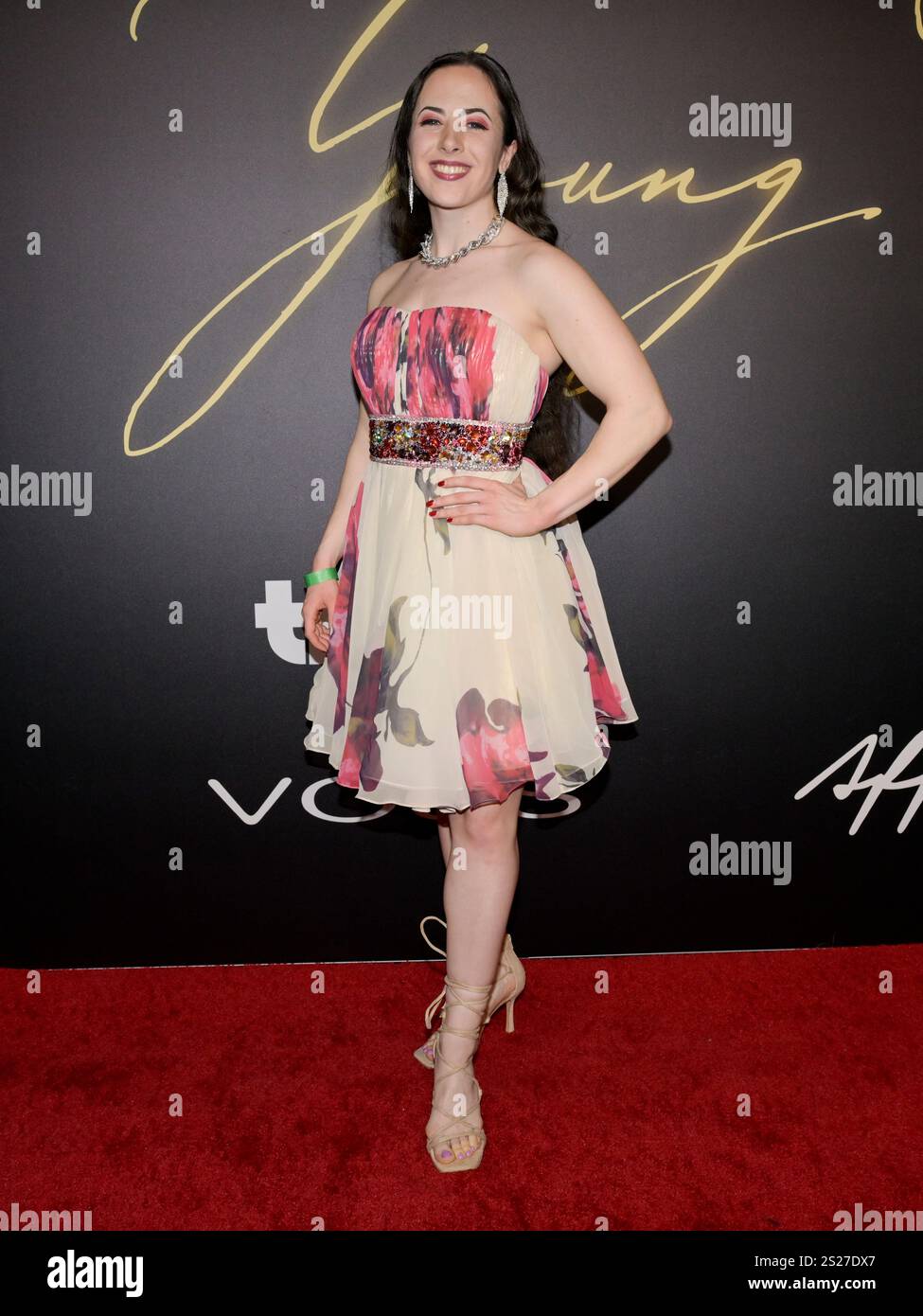 January 6, 2025, Hollywood, California, USA: Courtney Sanderson attends ...