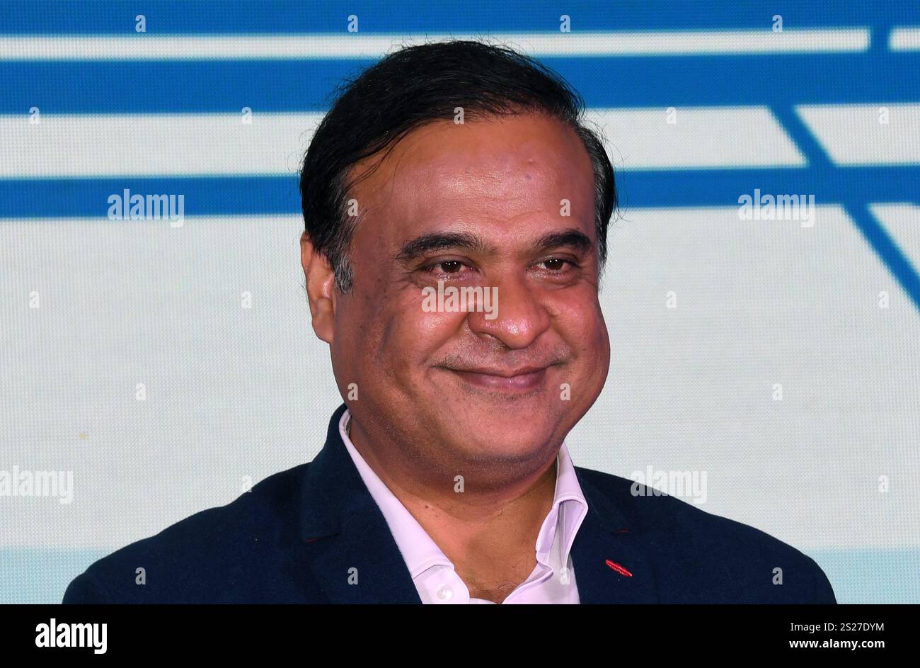 Chief Minister of Assam, Himanta Biswa Sarma poses for a photo after ...