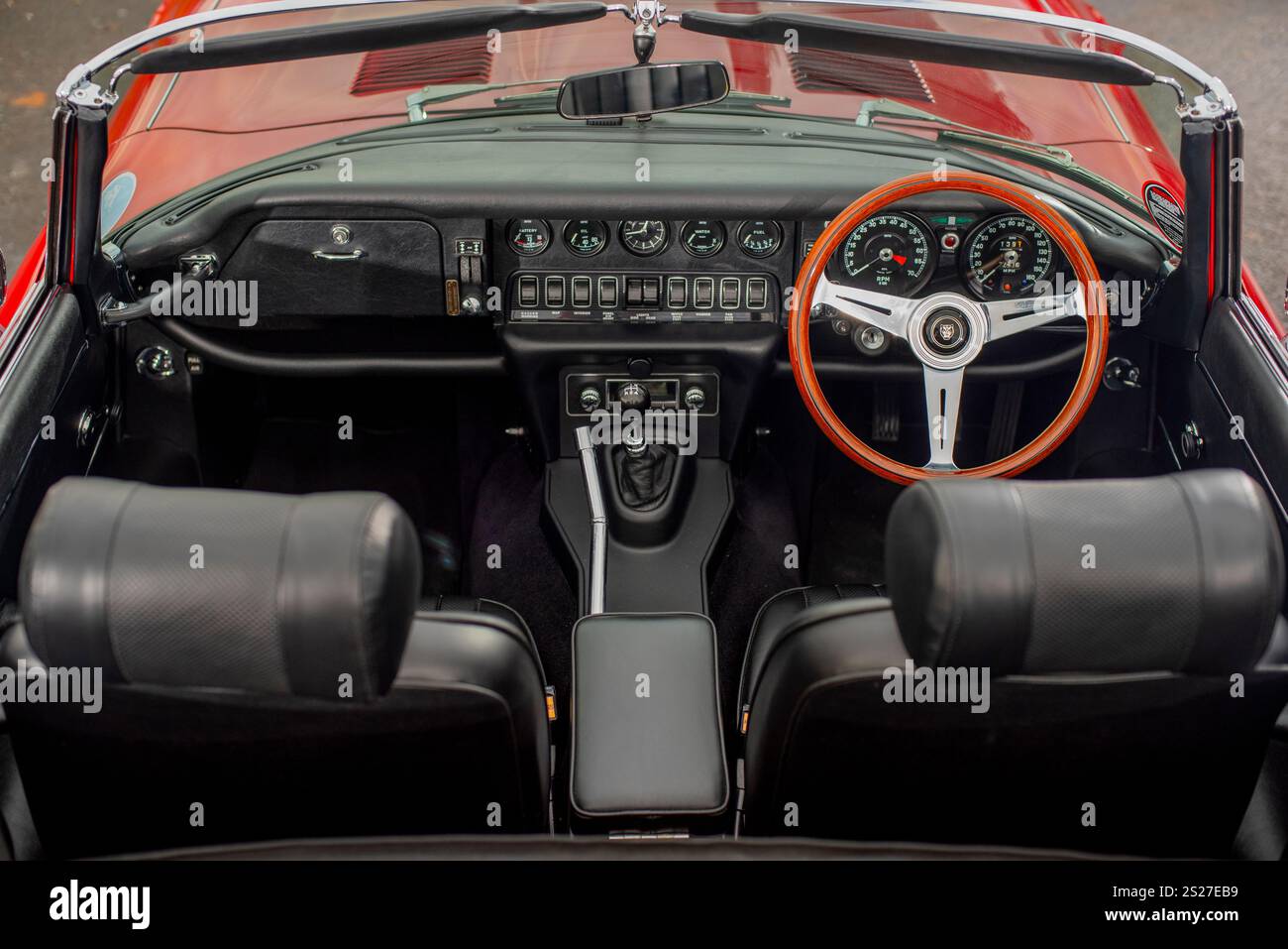 1974 Series 3 V12 Jaguar E Type convertible classic British sports car ...