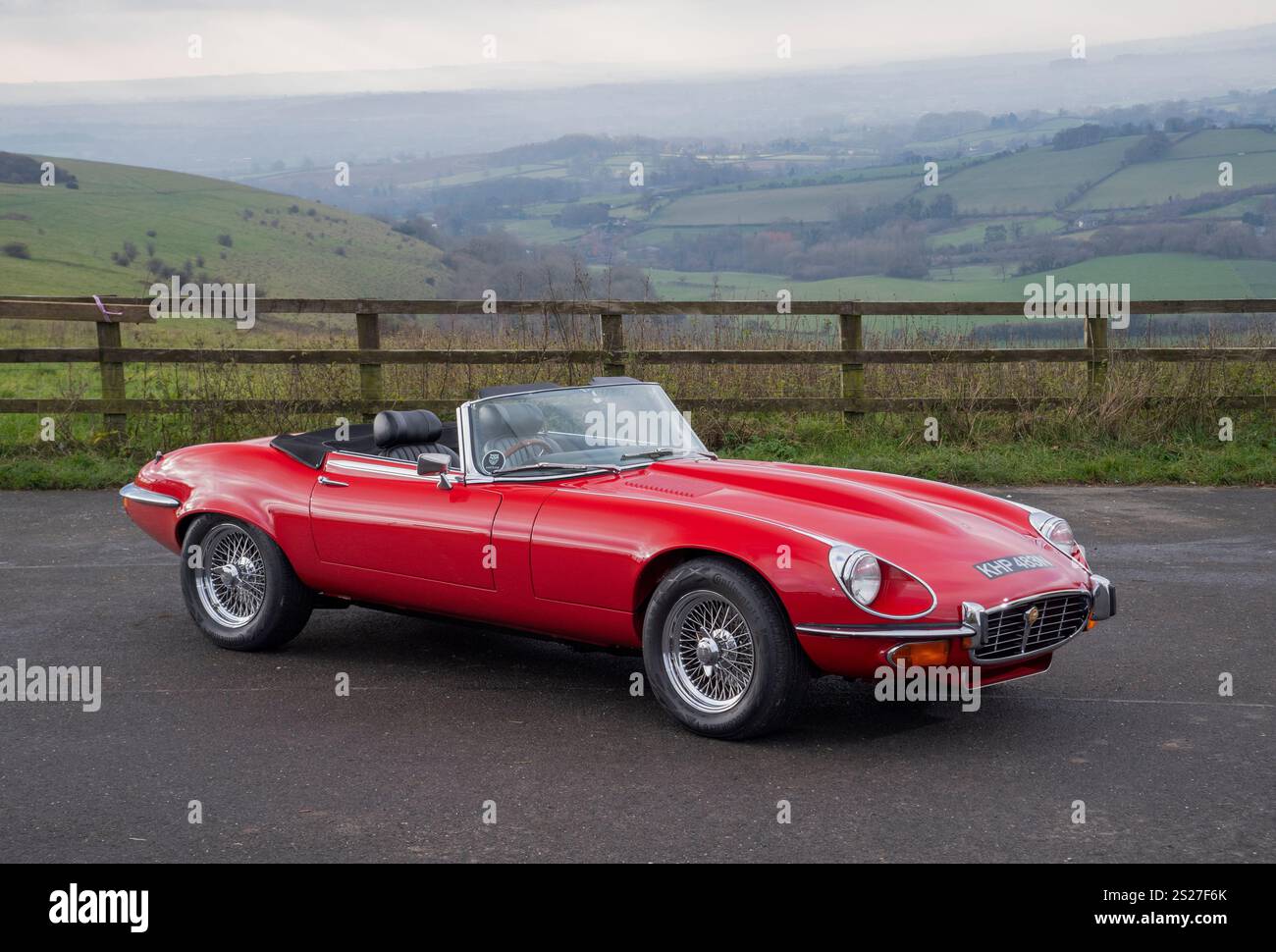 1974 Series 3 V12 Jaguar E Type convertible classic British sports car ...