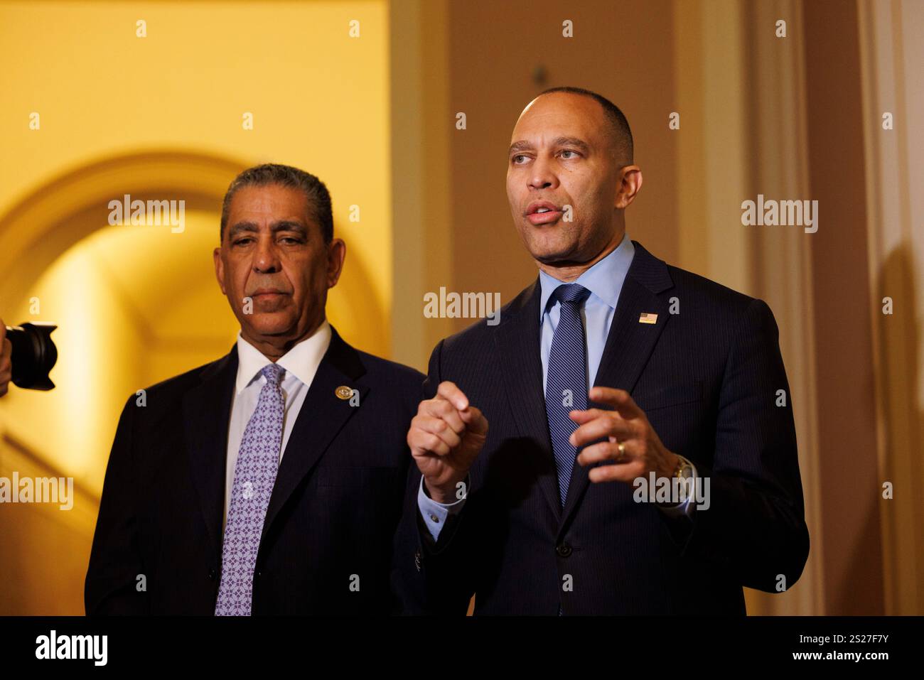 Washington, United States. 06th Jan, 2025. House Minority Leader Hakeem ...