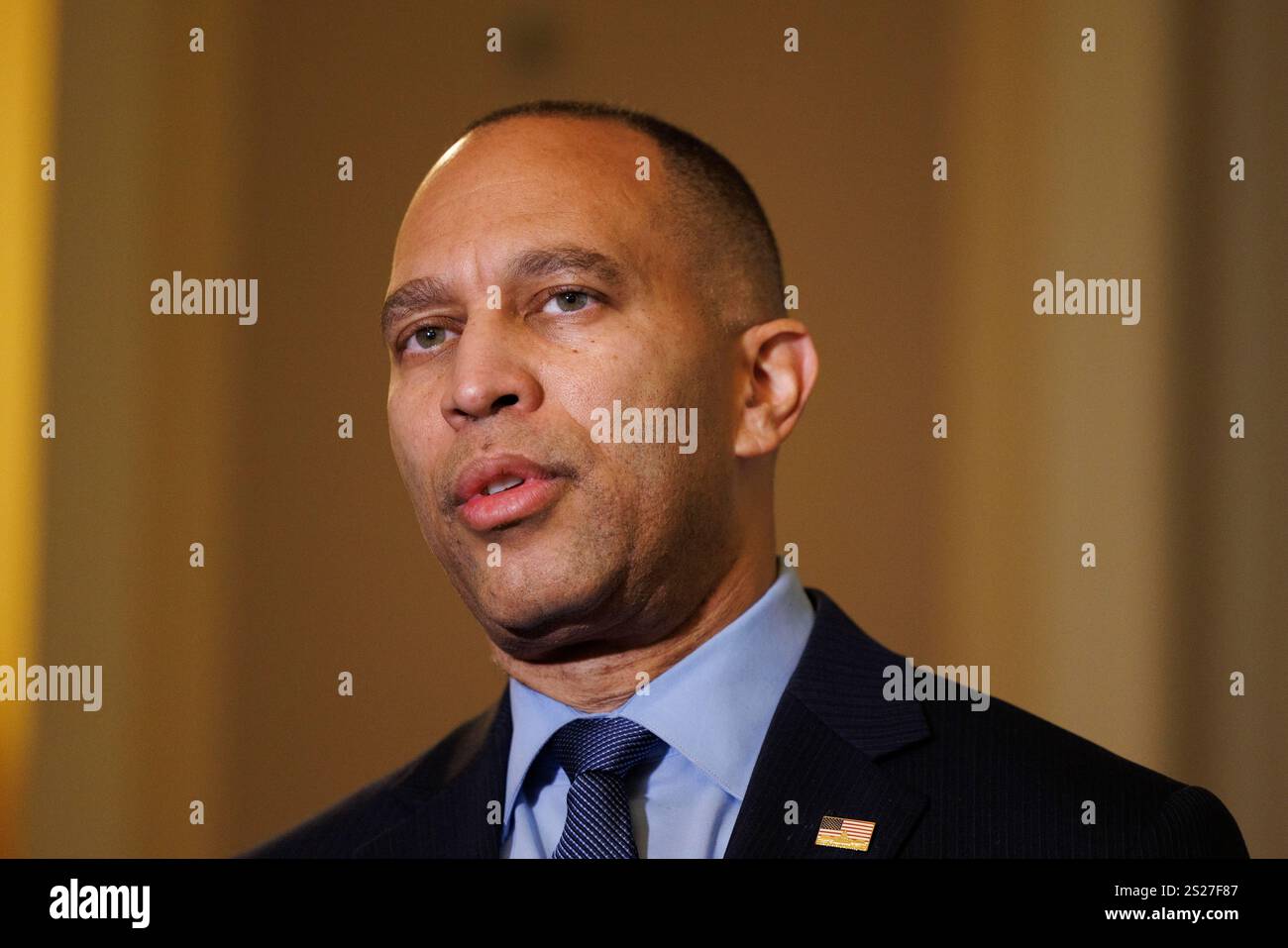 Washington, United States. 06th Jan, 2025. House Minority Leader Hakeem ...