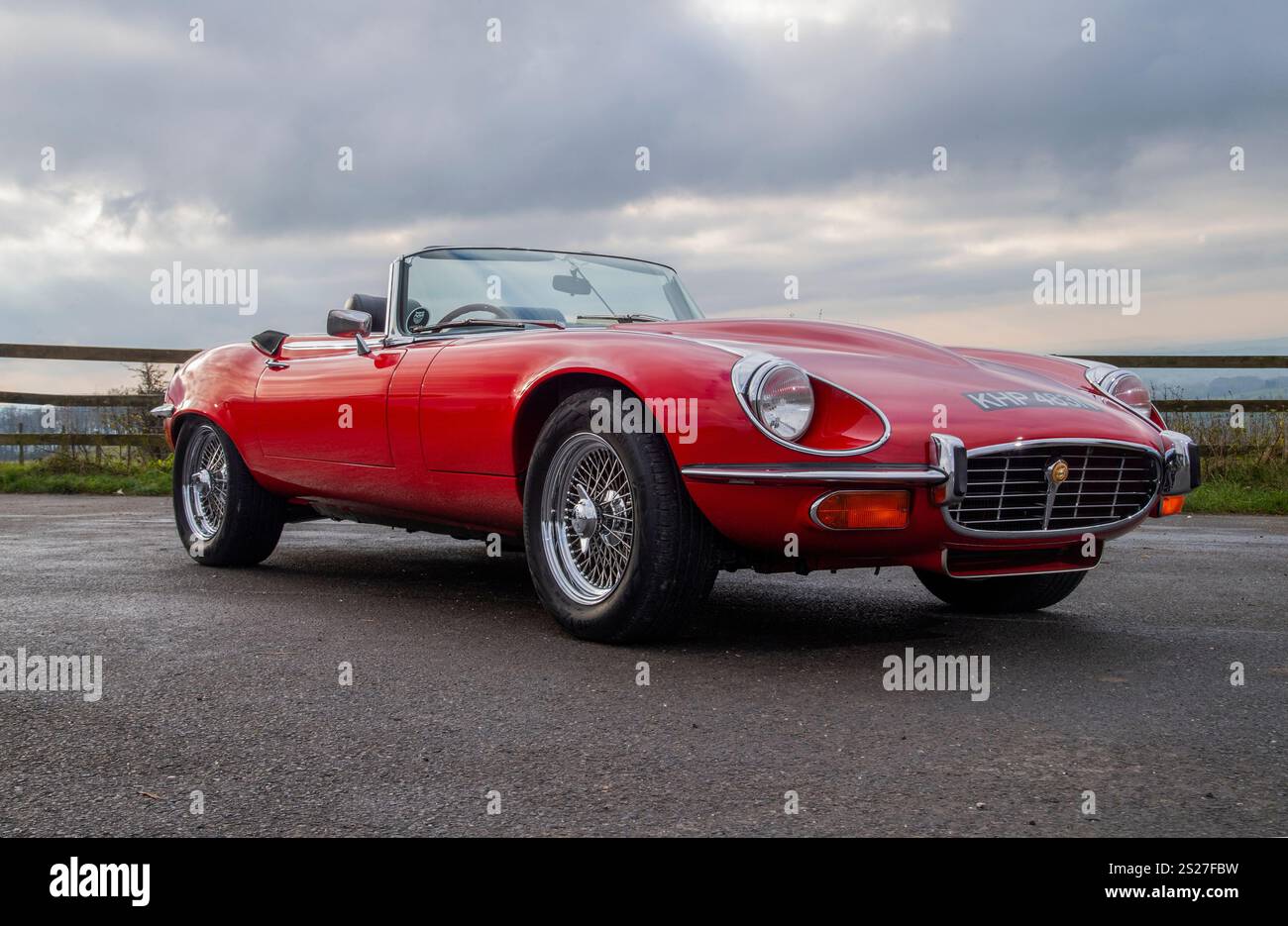1974 Series 3 V12 Jaguar E Type convertible classic British sports car ...