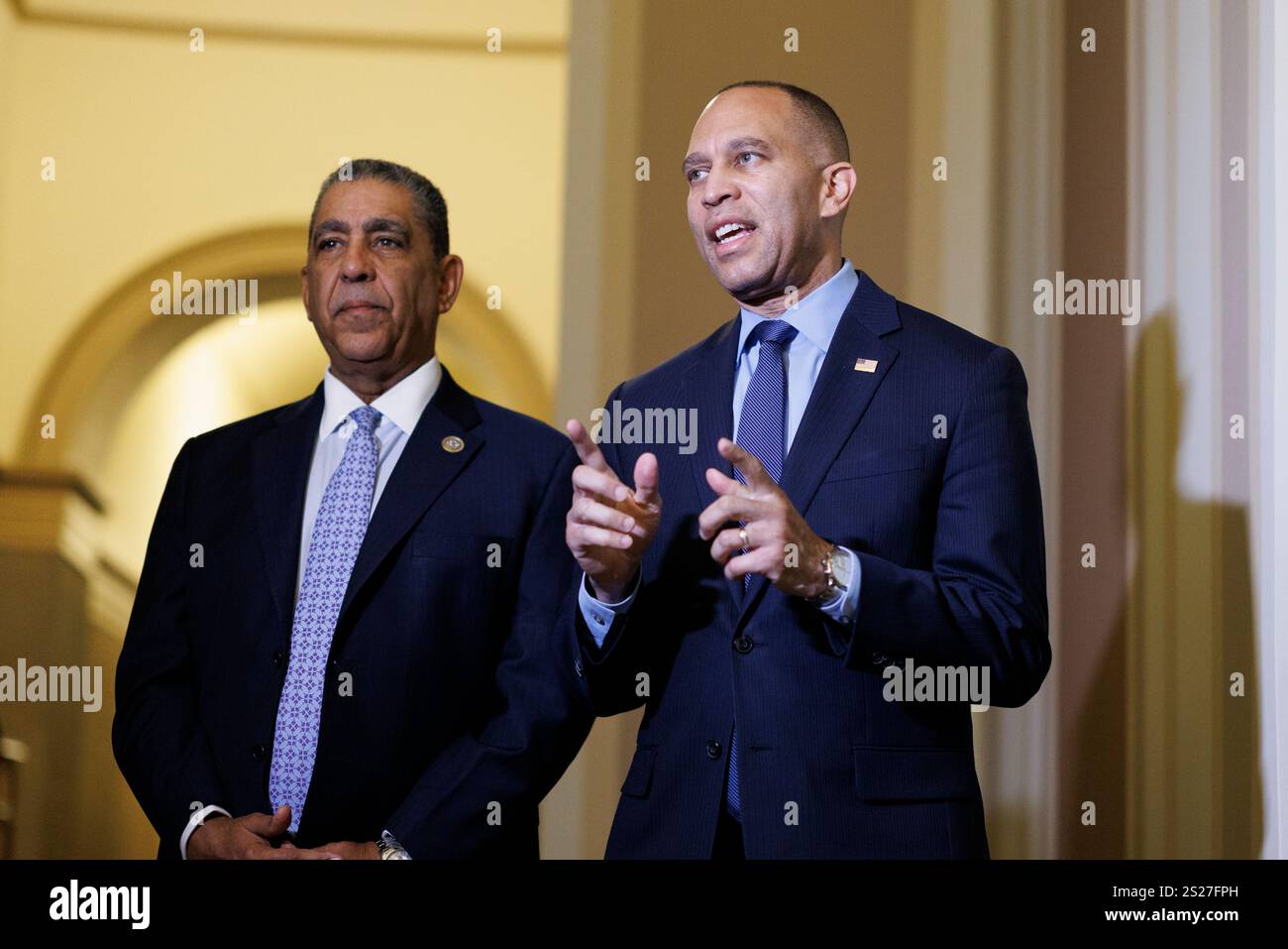 Washington, United States. 06th Jan, 2025. House Minority Leader Hakeem ...