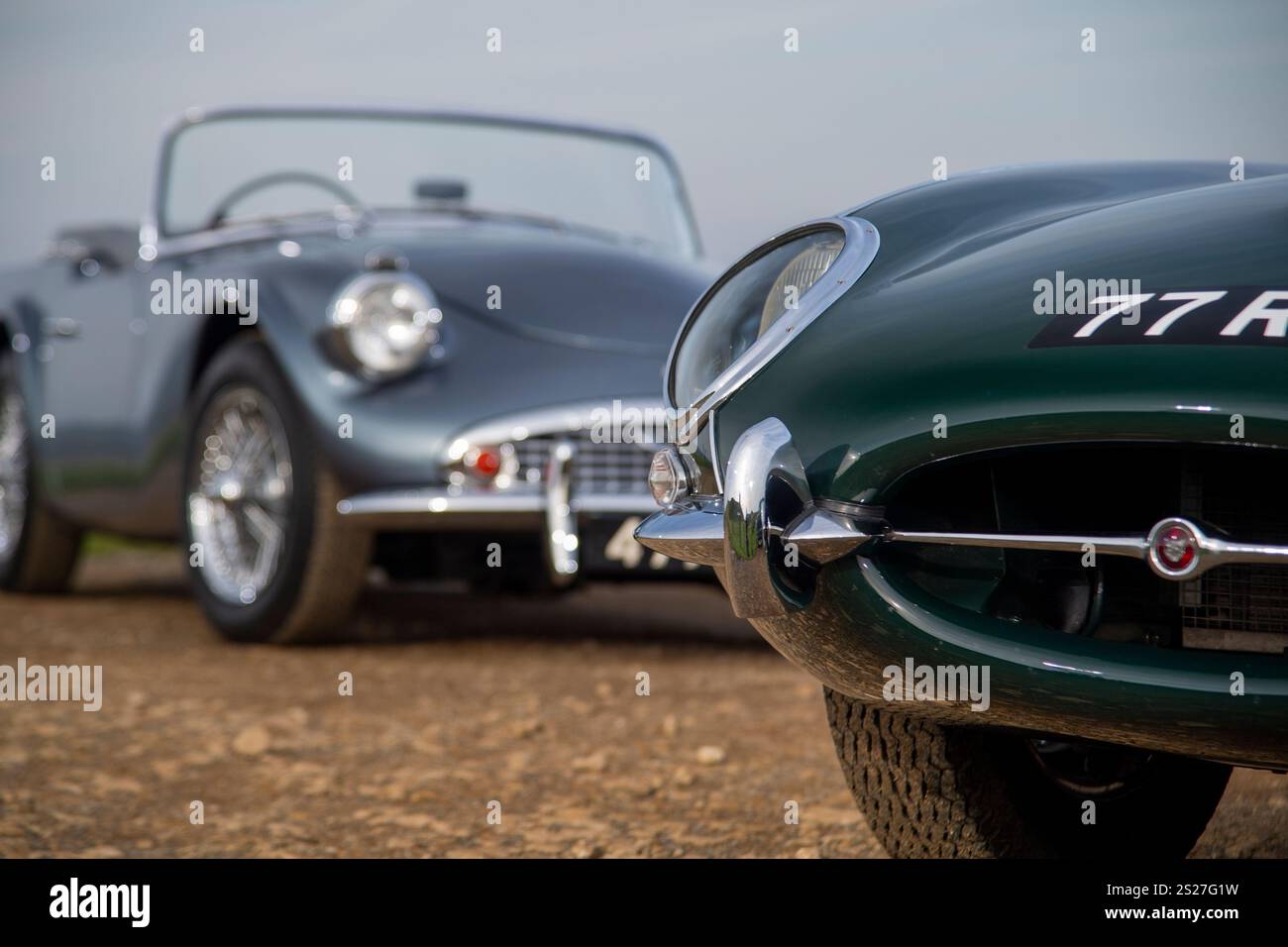 77 RW - once of the first Jaguar E Types from 1961 and famously driven ...