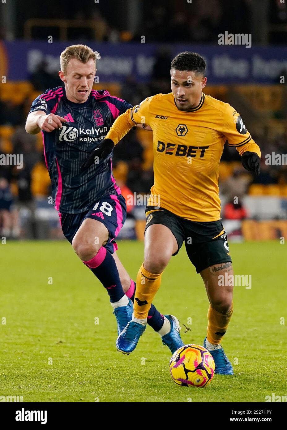 Wolverhampton, England, 6th January 2025. James Ward Prowse of ...