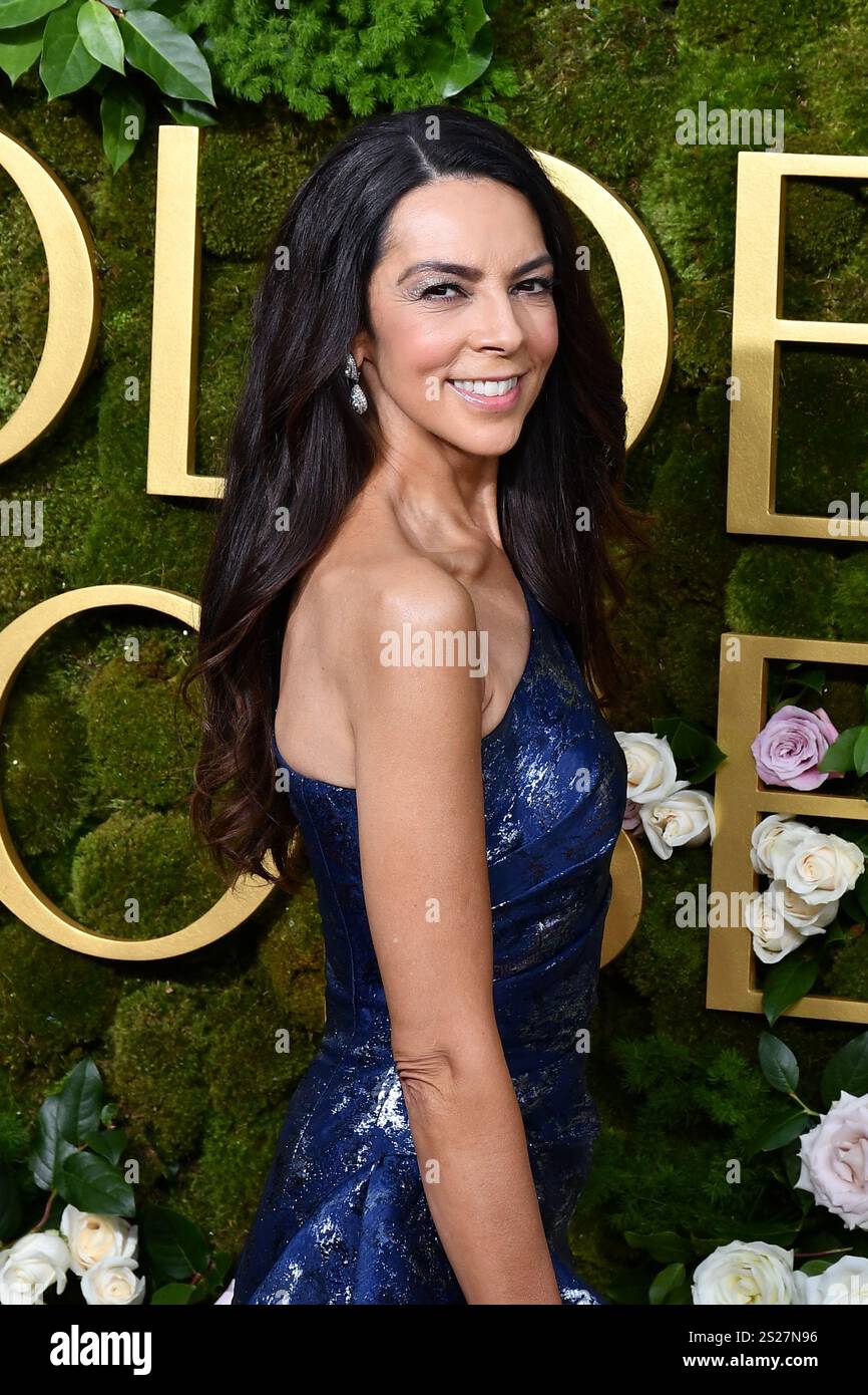 Beverly Hills, USA. 06th Jan, 2024. Terri Seymour attends the 82nd Annual Golden Globe Awards at ...