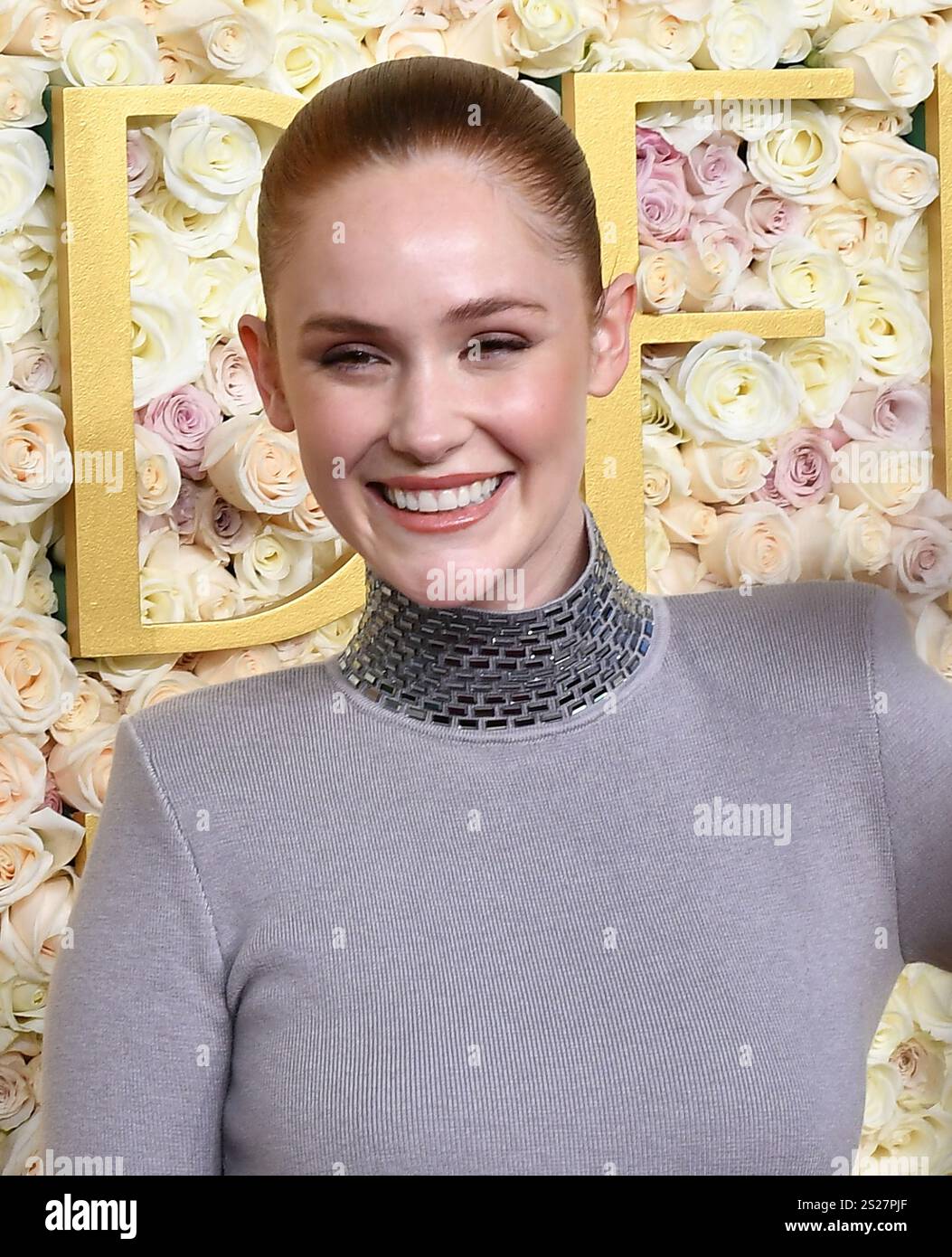 Beverly Hills, USA. 06th Jan, 2024. Lydia Brosnahan attends the 82nd ...