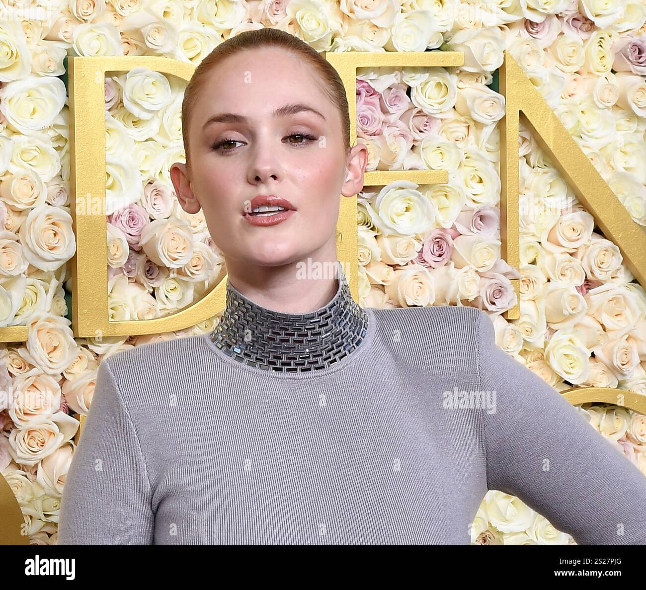 Lydia Brosnahan attends the 82nd Annual Golden Globe Awards at The ...