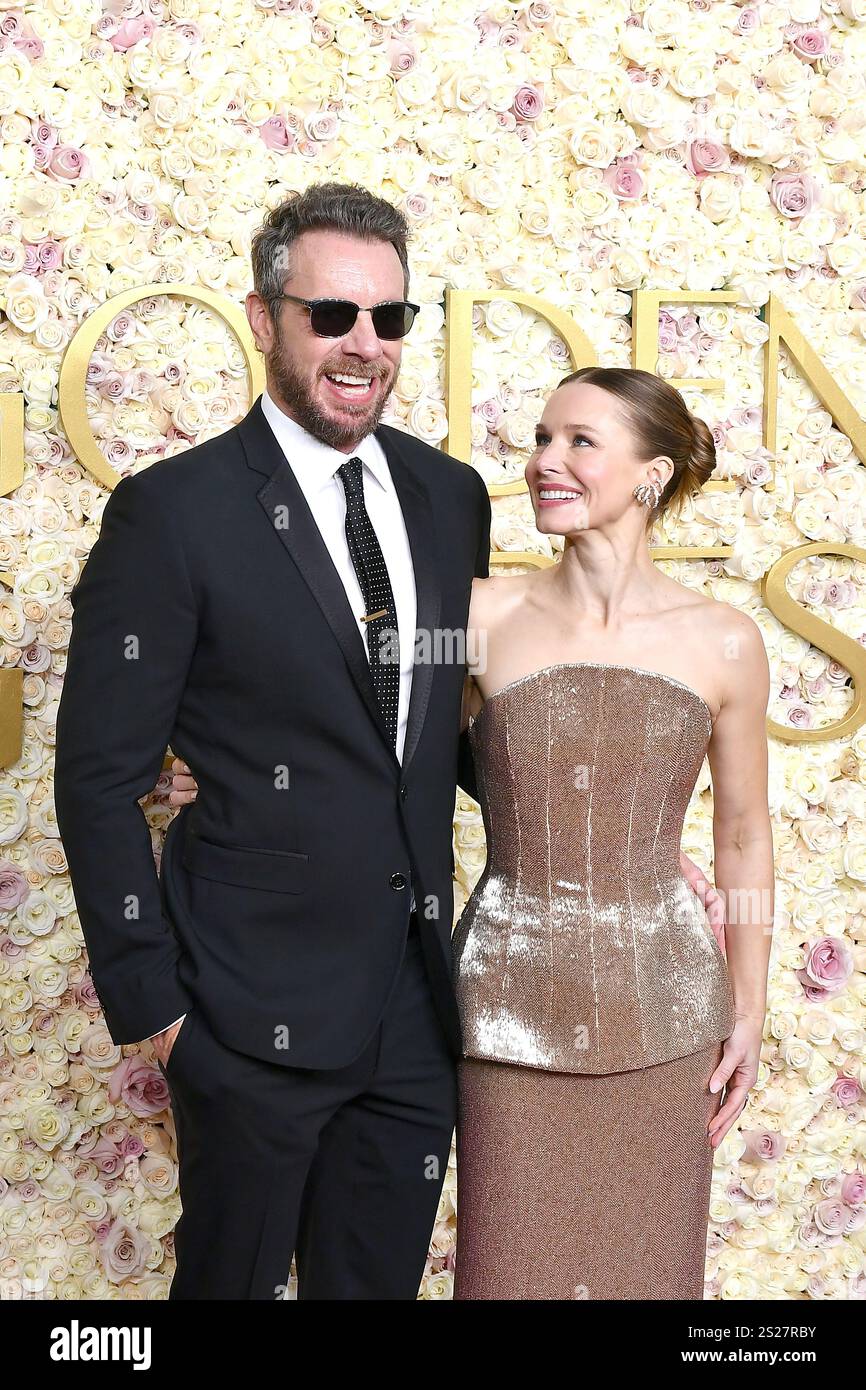 Beverly Hills, USA. 06th Jan, 2024. Dax Shepard, Kristen Bell attends ...