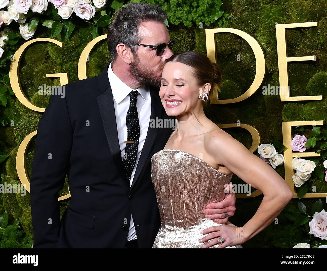 Beverly Hills, USA. 06th Jan, 2024. Dax Shepard, Kristen Bell attends ...