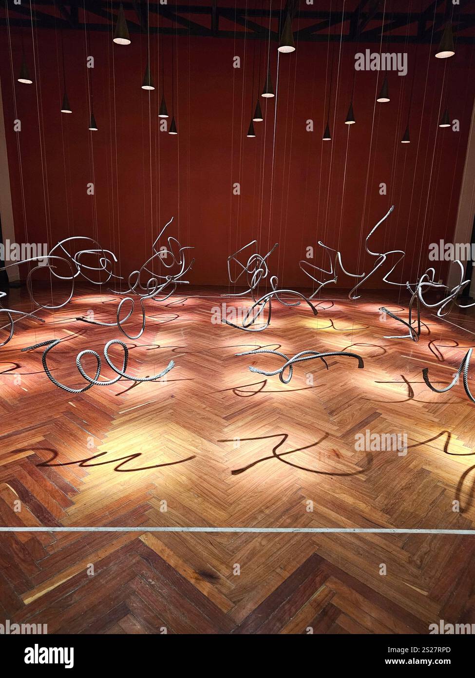 Mexico City, Mexico - Jul 12 2024: Exhibition "Demian Ortega: Pico y ...