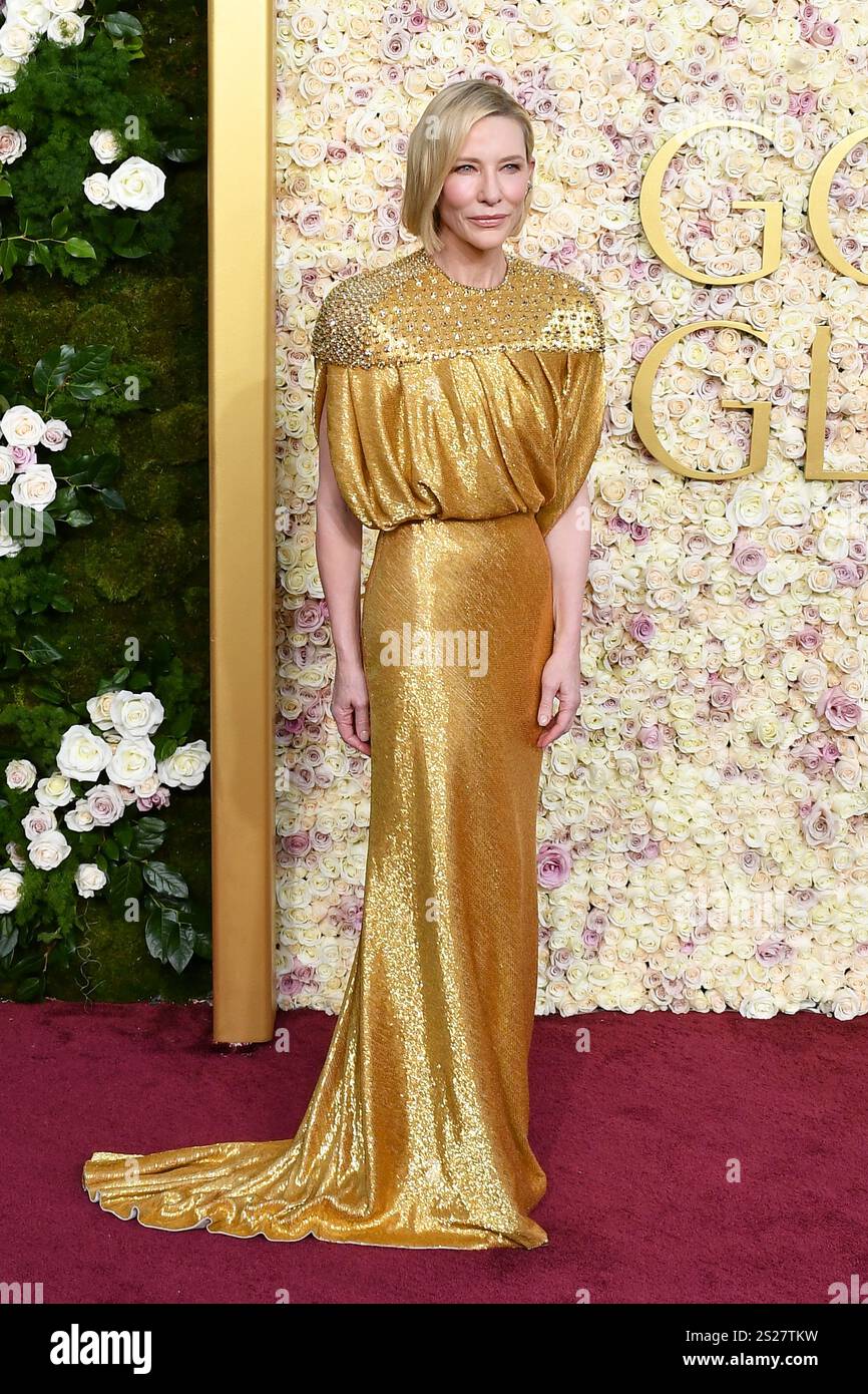 Cate Blanchett attends the 82nd Annual Golden Globe Awards at The ...