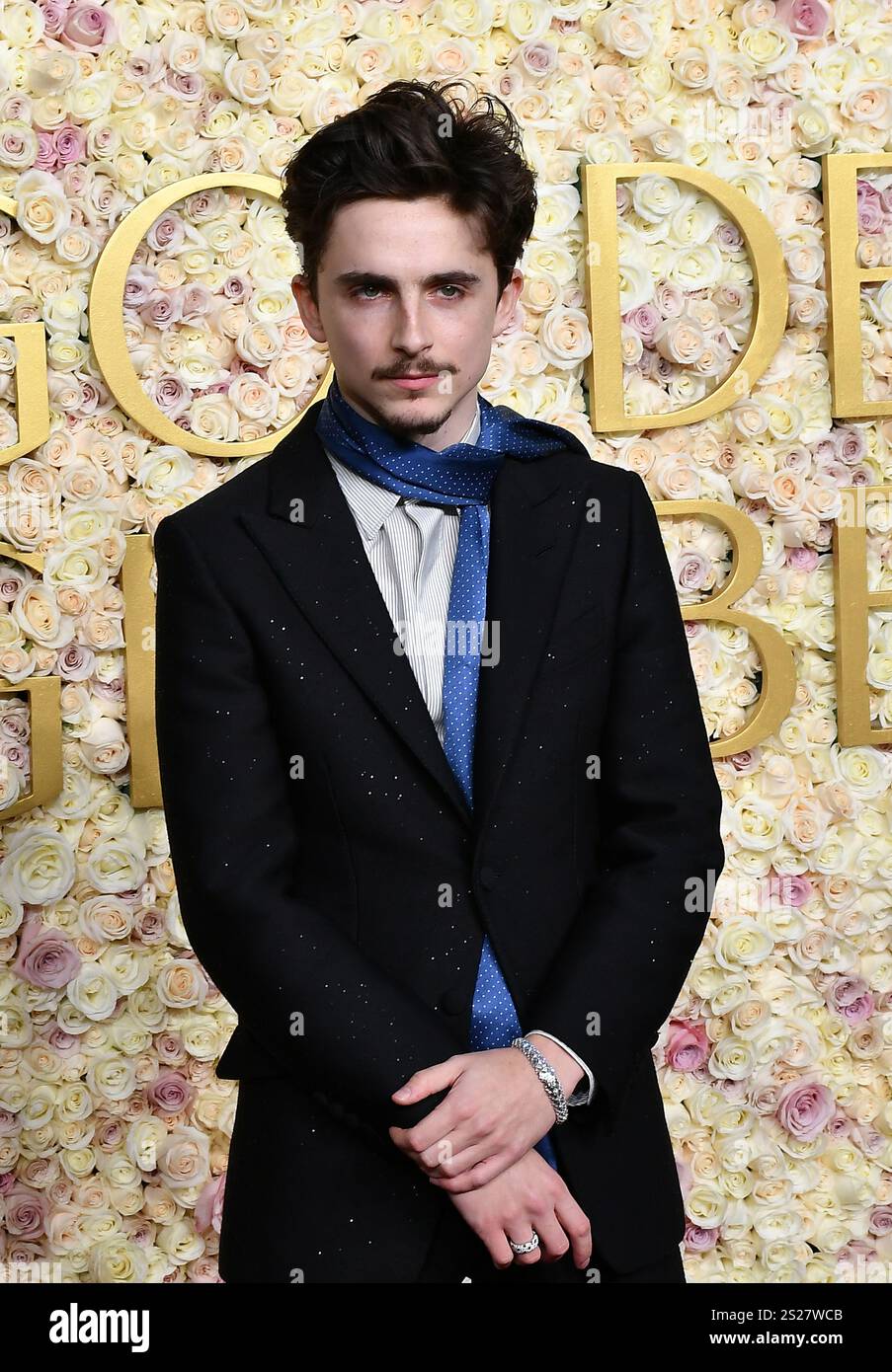 Beverly Hills, USA. 06th Jan, 2024. Timothée Chalamet attends the 82nd Annual Golden Globe ...