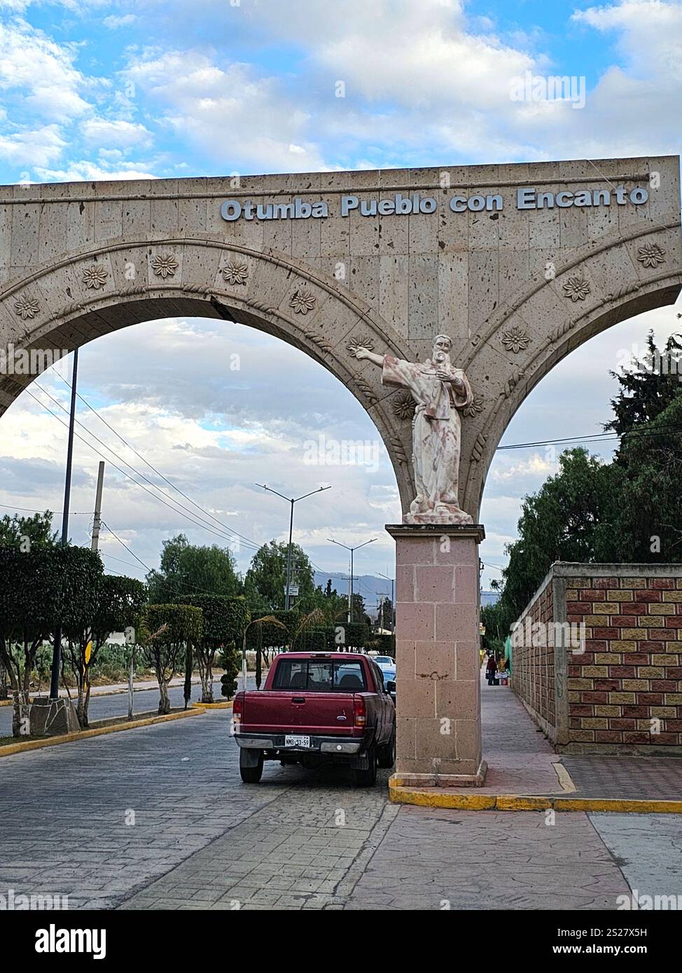Otumba, Edomex, Mexico - Feb 14 2024: Otumba, magical town in the state ...
