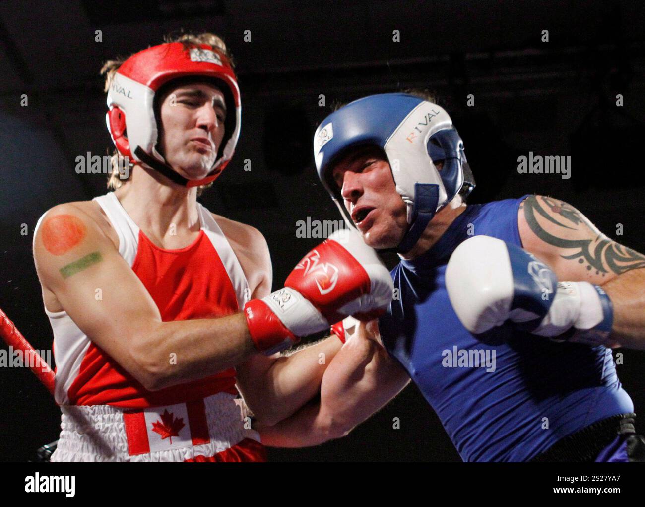 Conservative Senator Patrick Brazeau, right, and Liberal MP Justin ...