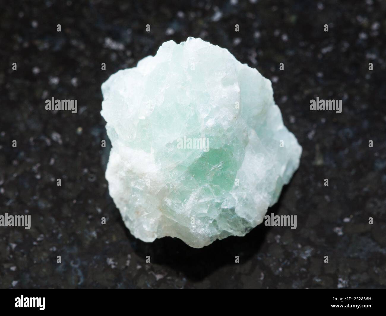 macro shooting of natural mineral rock specimen - rough Fluorite stone ...