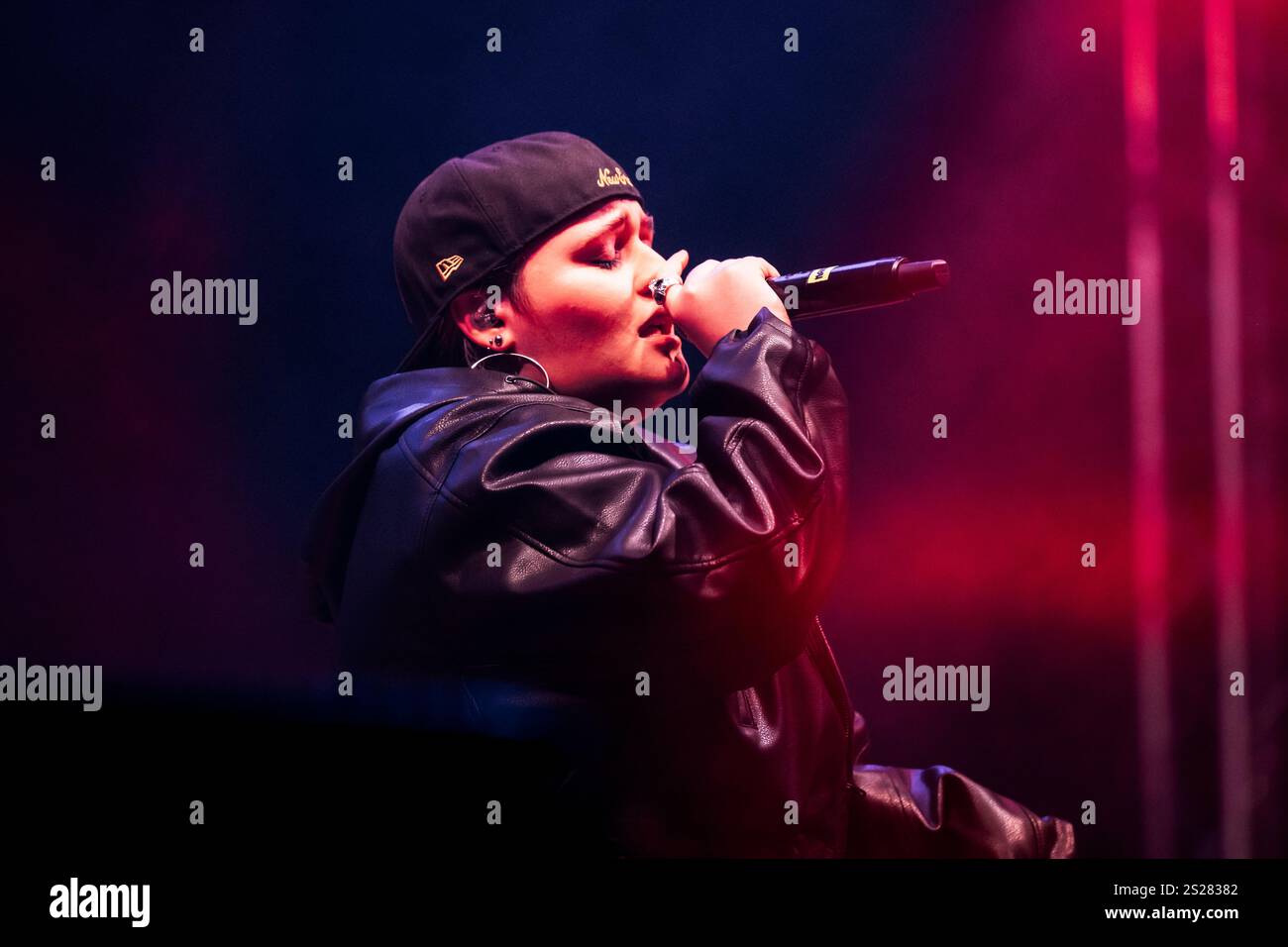 Italian singer, rapper, and songwriter Marianna Mammone, also known as ...