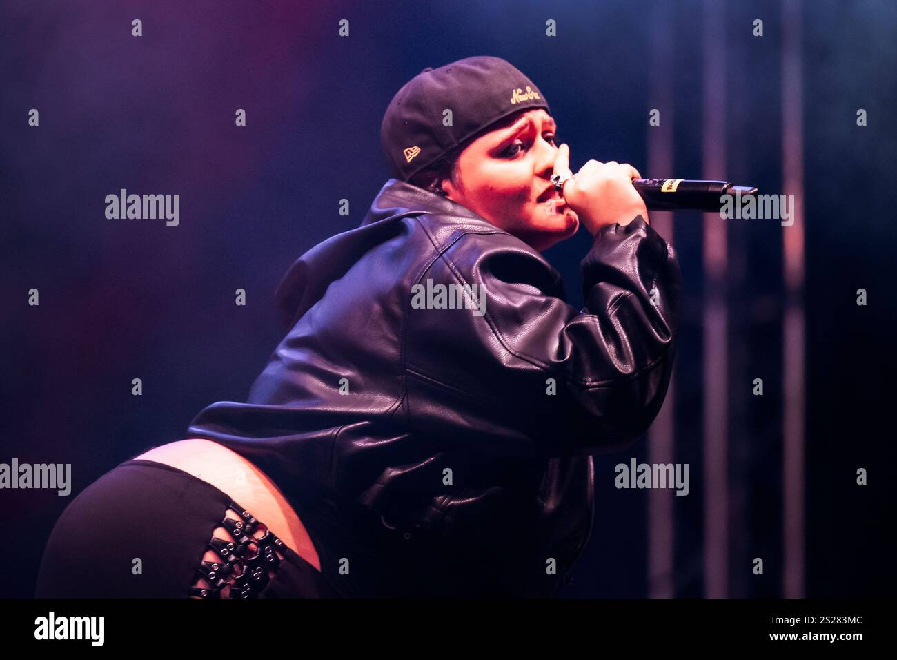 Italian singer, rapper, and songwriter Marianna Mammone, also known as ...