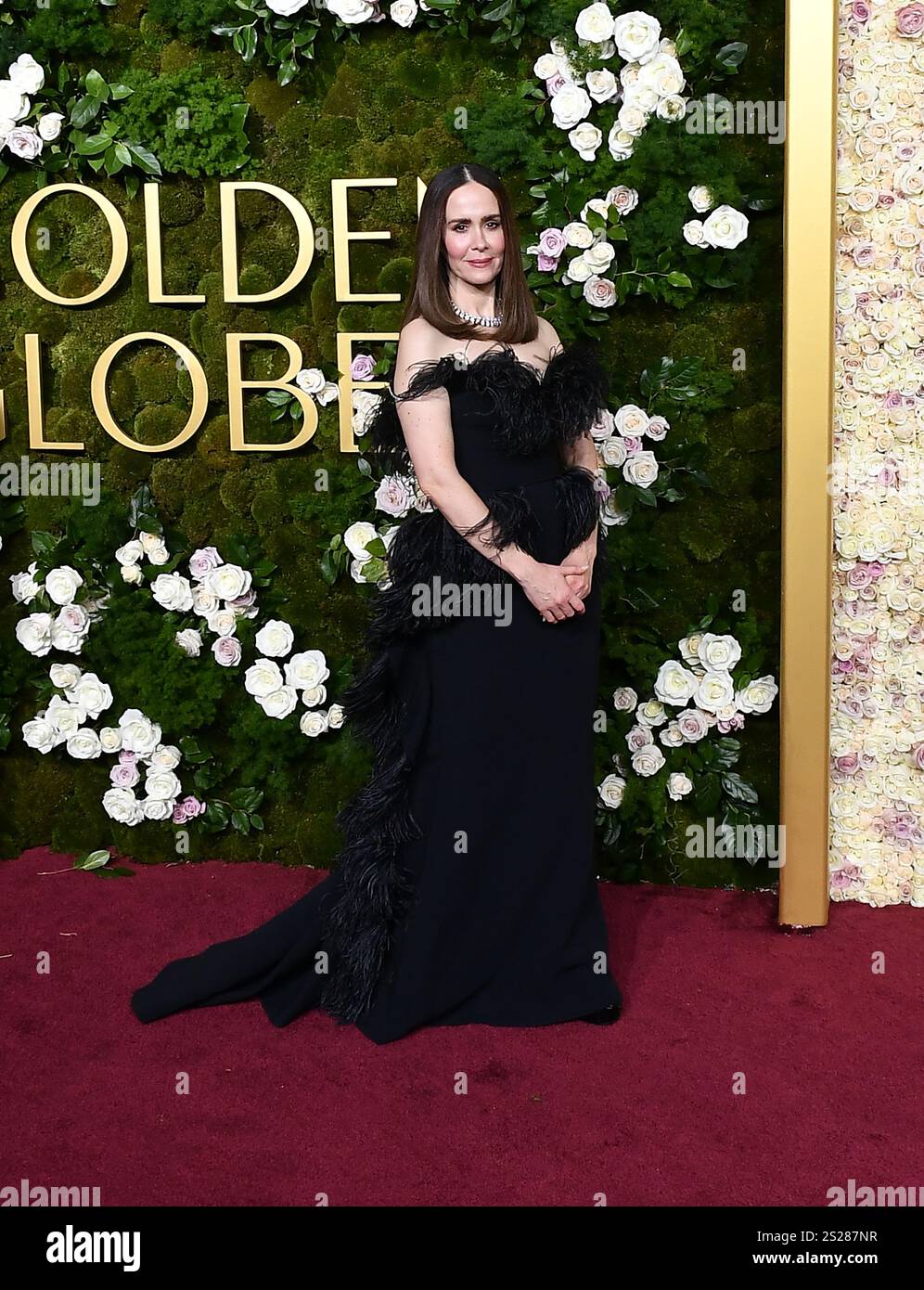 Sarah Paulson attends the 82nd Annual Golden Globe Awards at The ...