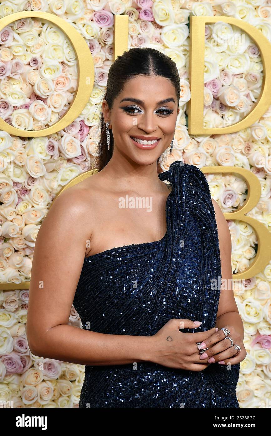 Beverly Hills, USA. 06th Jan, 2025. Lilly Singh attends the 82nd Annual ...