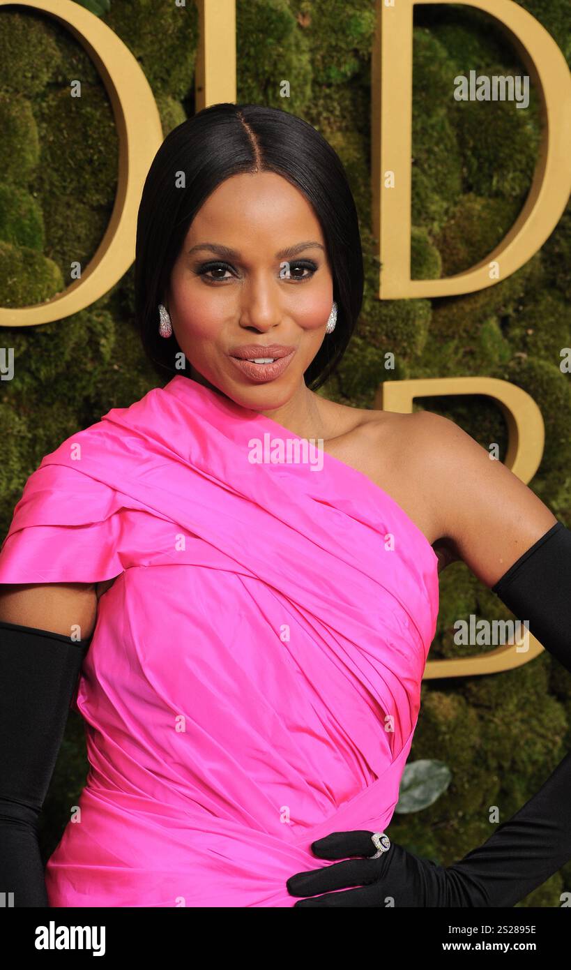Kerry Washington at the 82nd Annual Golden Globe Awards held at the ...