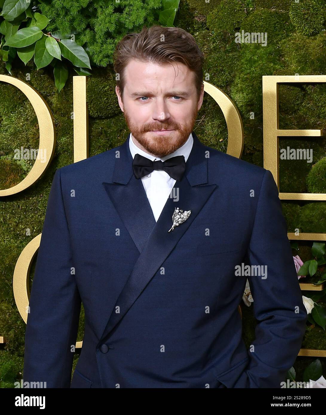 Beverly Hills, USA. 06th Jan, 2025. Jack Lowden attends the 82nd Annual Golden Globe Awards at ...