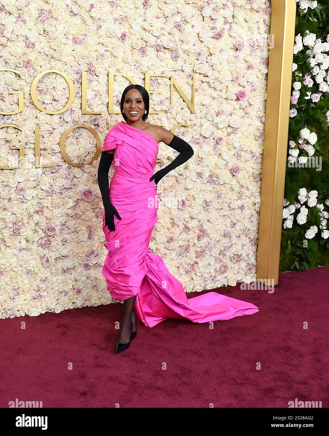 Beverly Hills, USA. 06th Jan, 2025. Kerry Washington attends the 82nd ...