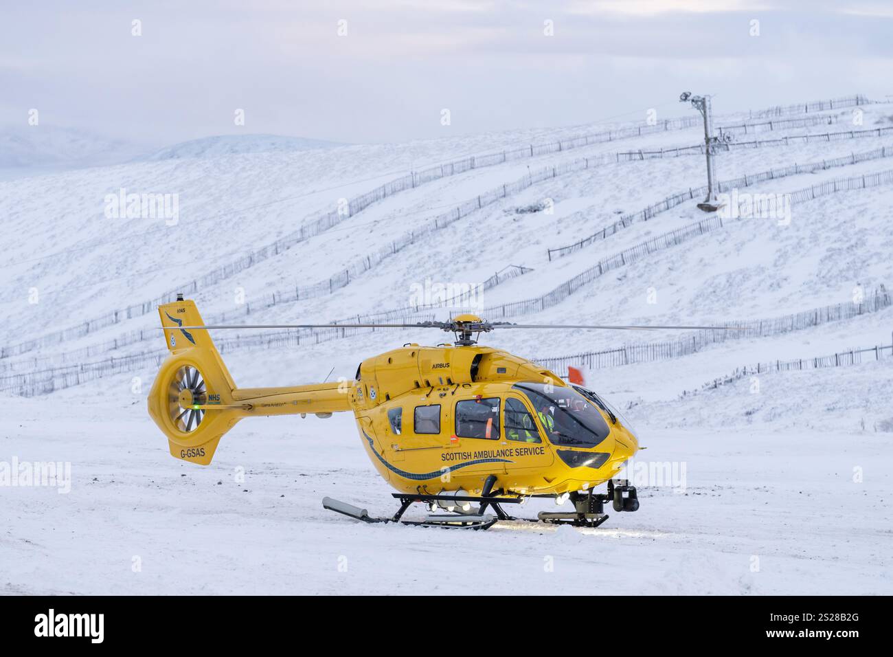 3 January 2025. Lecht Ski Centre,Lecht,Aberdeenshire,Scotland. This is ...