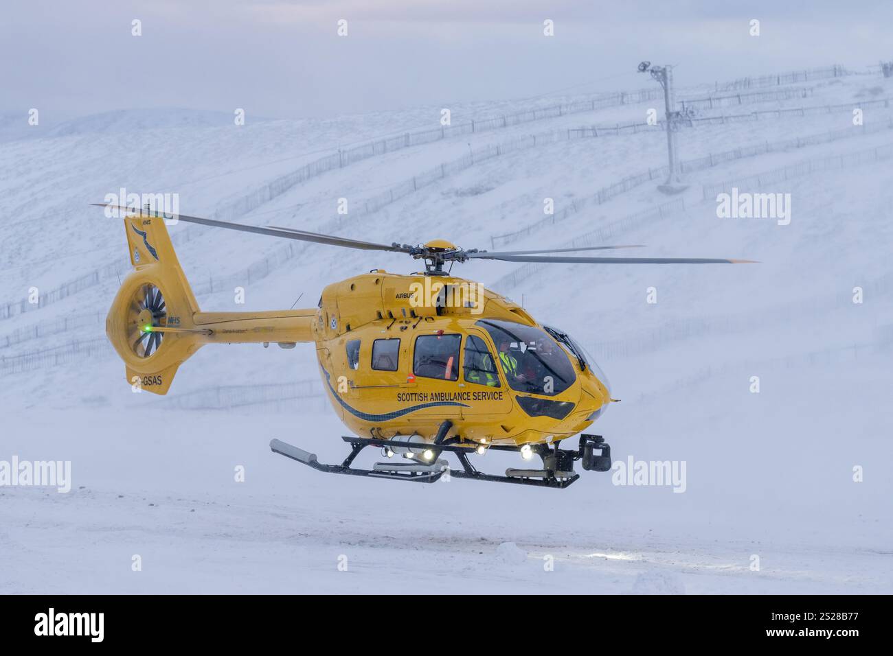 3 January 2025. Lecht Ski Centre,Lecht,Aberdeenshire,Scotland. This is ...