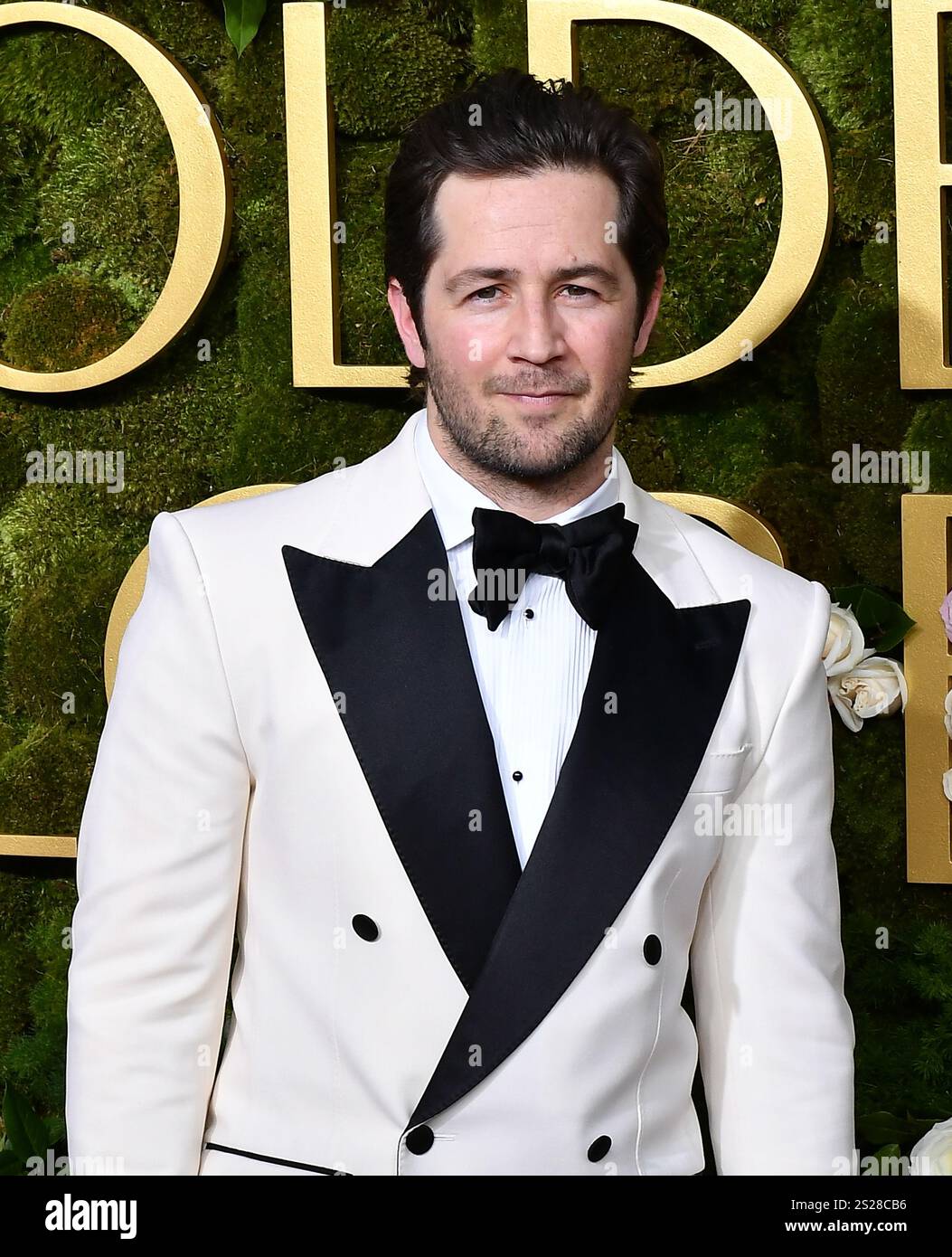 Beverly Hills, USA. 06th Jan, 2025. Michael Angarano attends the 82nd Annual Golden Globe Awards ...