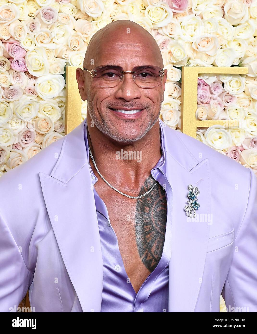 Beverly Hills, USA. 06th Jan, 2024. Dwayne Johnson attends the 82nd ...