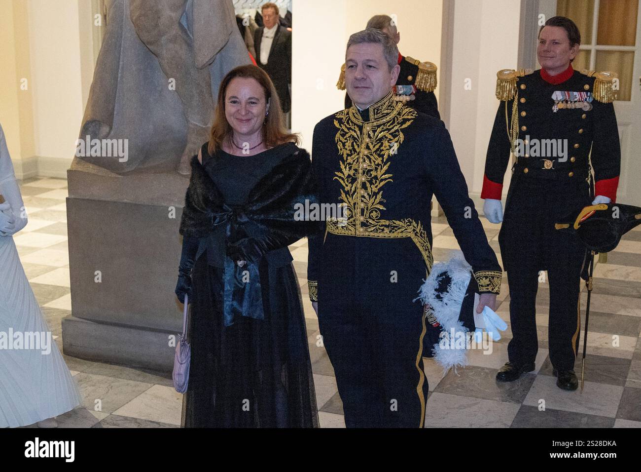 Copenhagen, Copenhagen, Denmark. 6th Jan, 2025. Ambassador of France ...