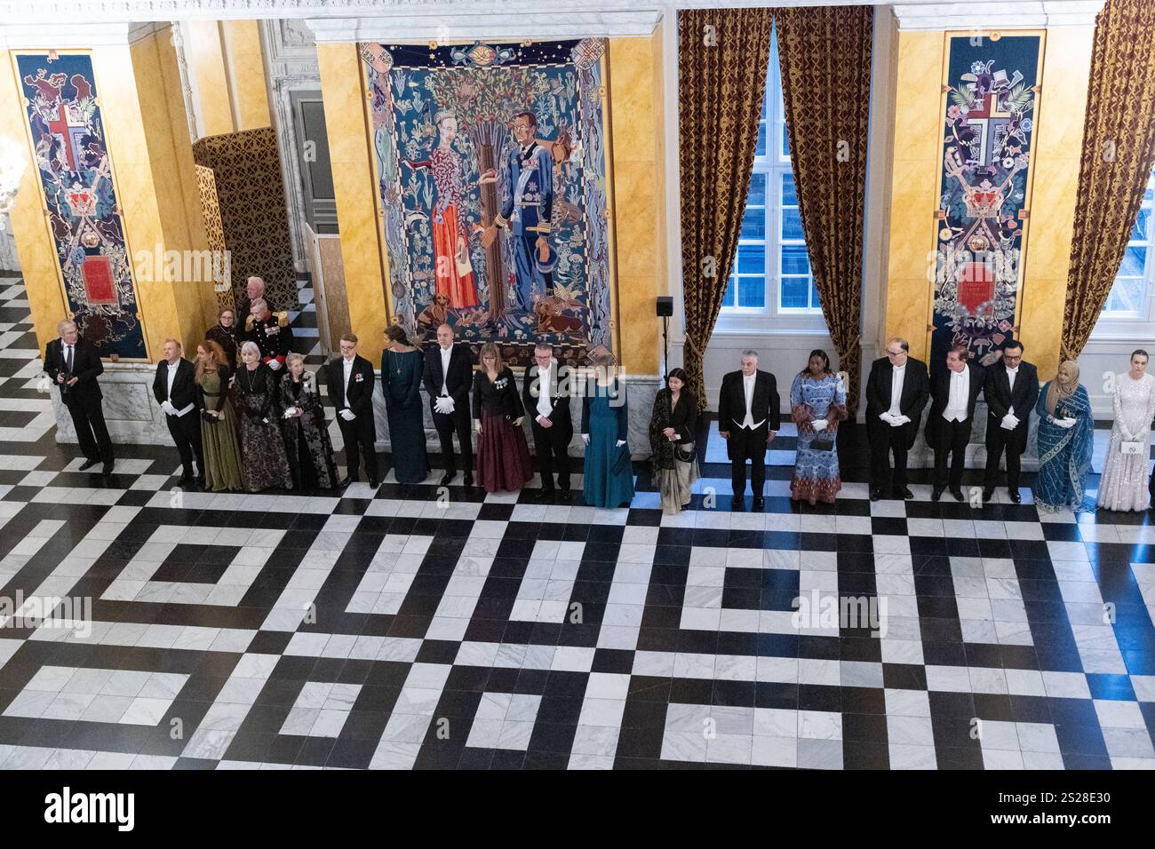 Copenhagen, Copenhagen, Denmark. 6th Jan, 2025. Ambassadors to Denmark ...