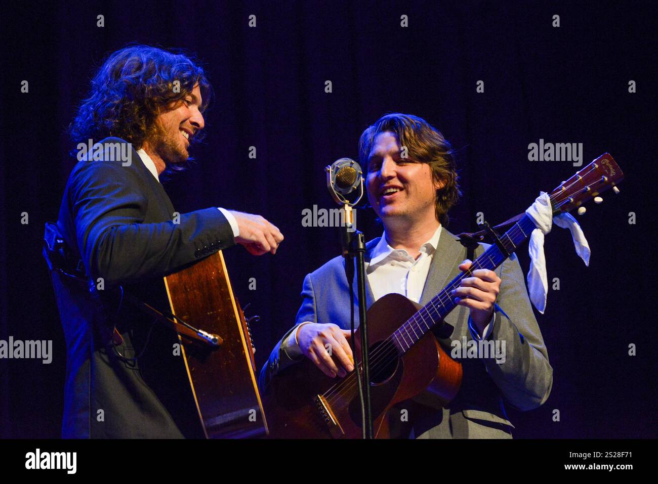 Kenneth Pattengale and Joey Ryan of The Milk Carton Kids perform ...
