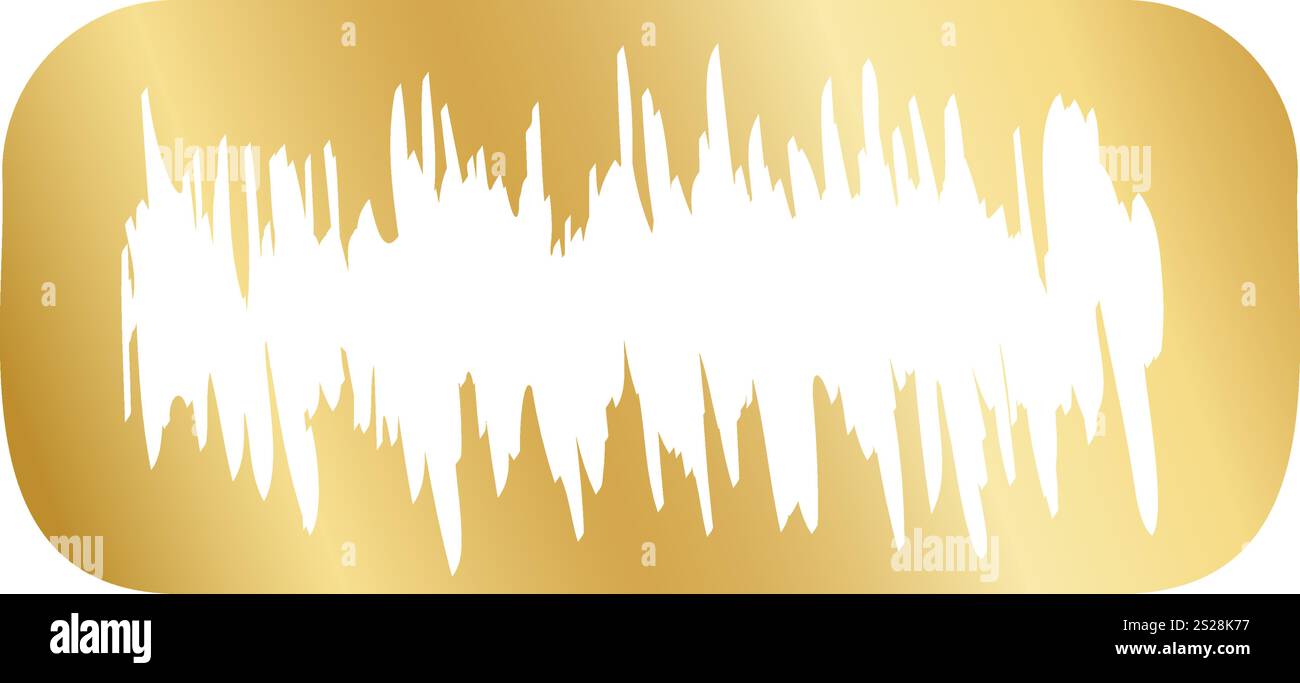 Golden rectangle scratch card surface with scraped texture. Metallic ...